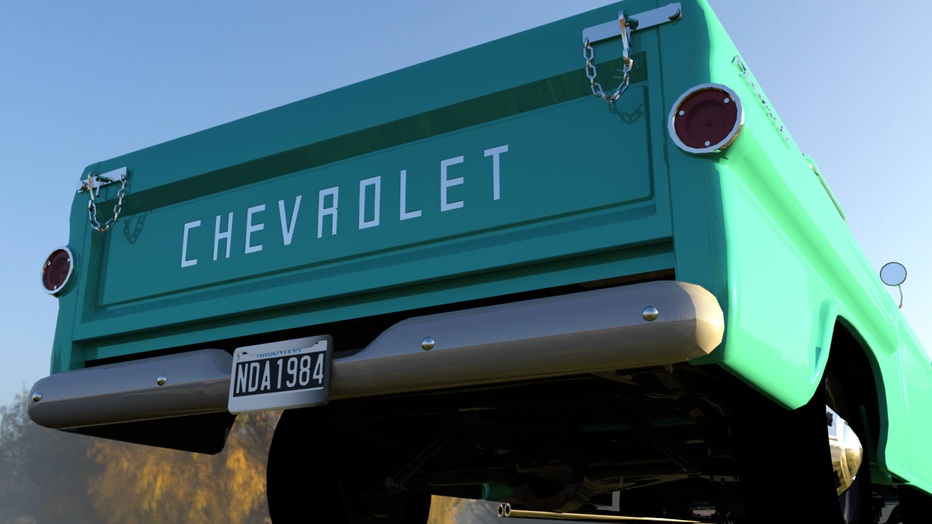 Chevrolet Apache Fleetside 1958 - 3D Model by nerdadantes