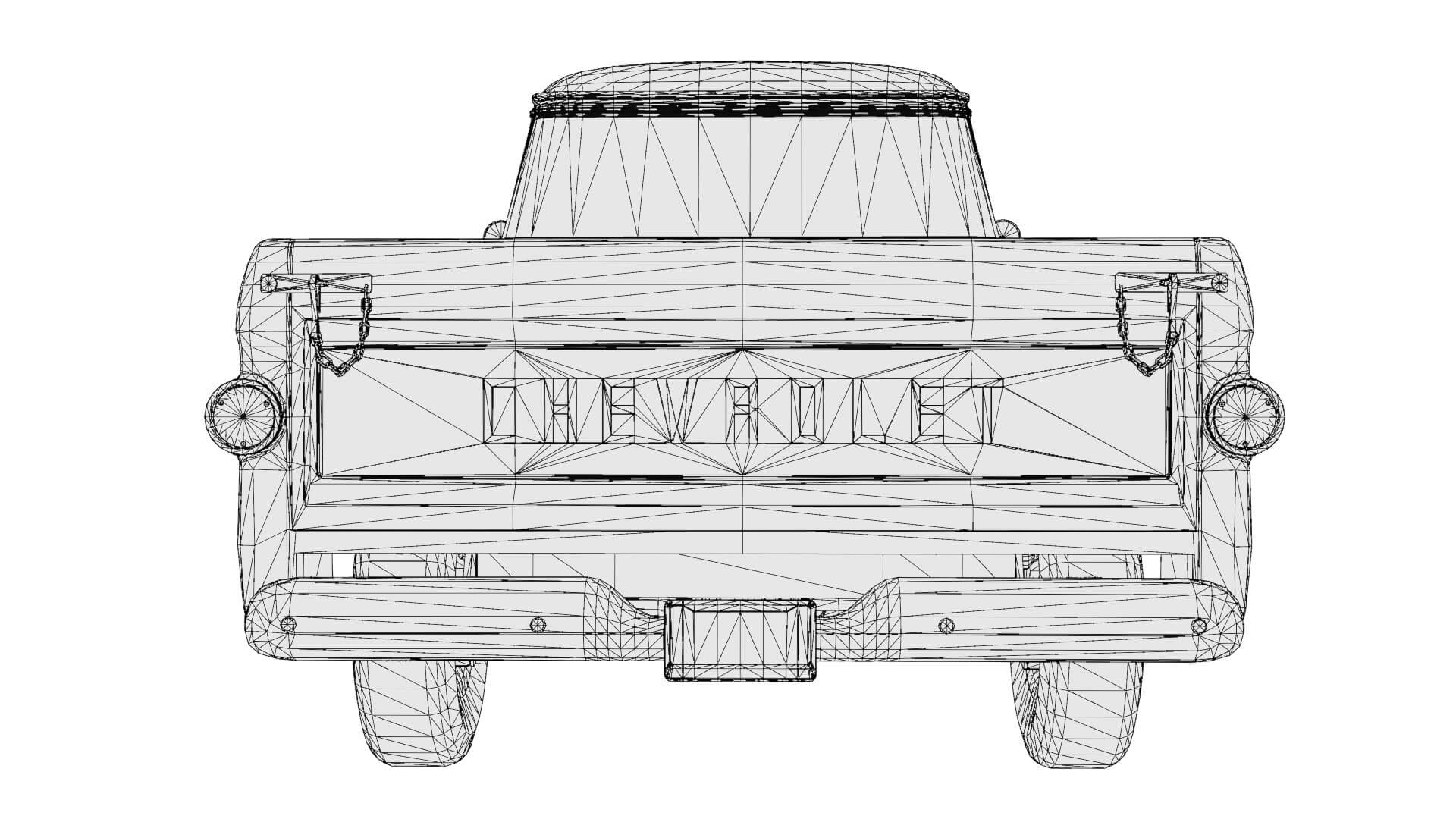 Chevrolet Apache Fleetside 1958 - 3D Model by nerdadantes