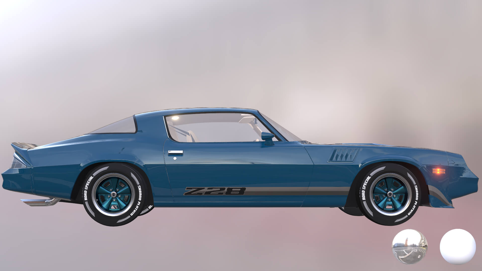 Chevrolet Camaro Z28 1979 - 3D Model by nerdadantes