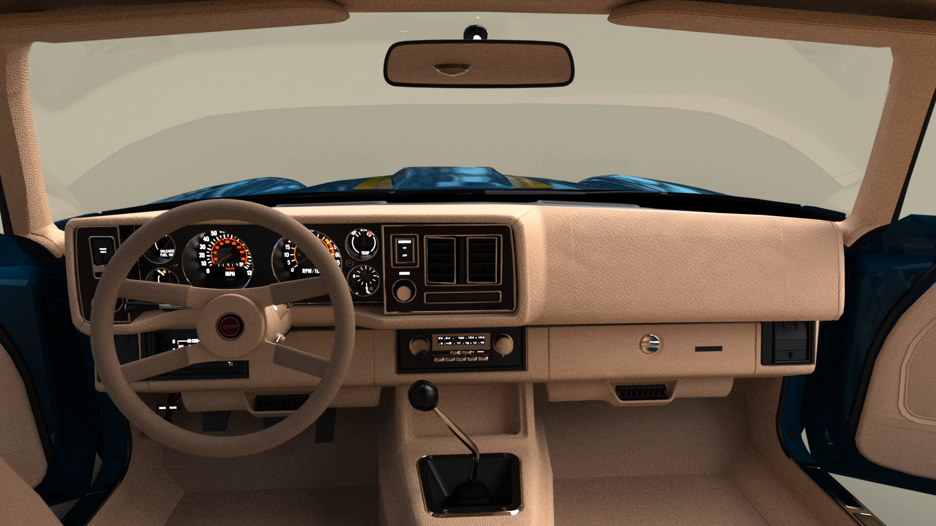 Chevrolet Camaro Z28 1979 for DAZ Studio by nerdadantes