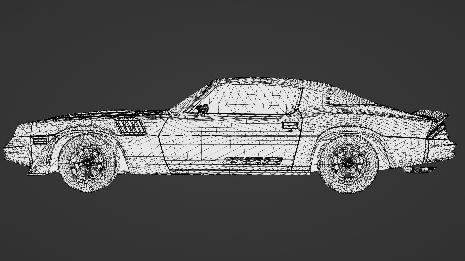 Chevrolet Camaro Z28 1979 for DAZ Studio by nerdadantes