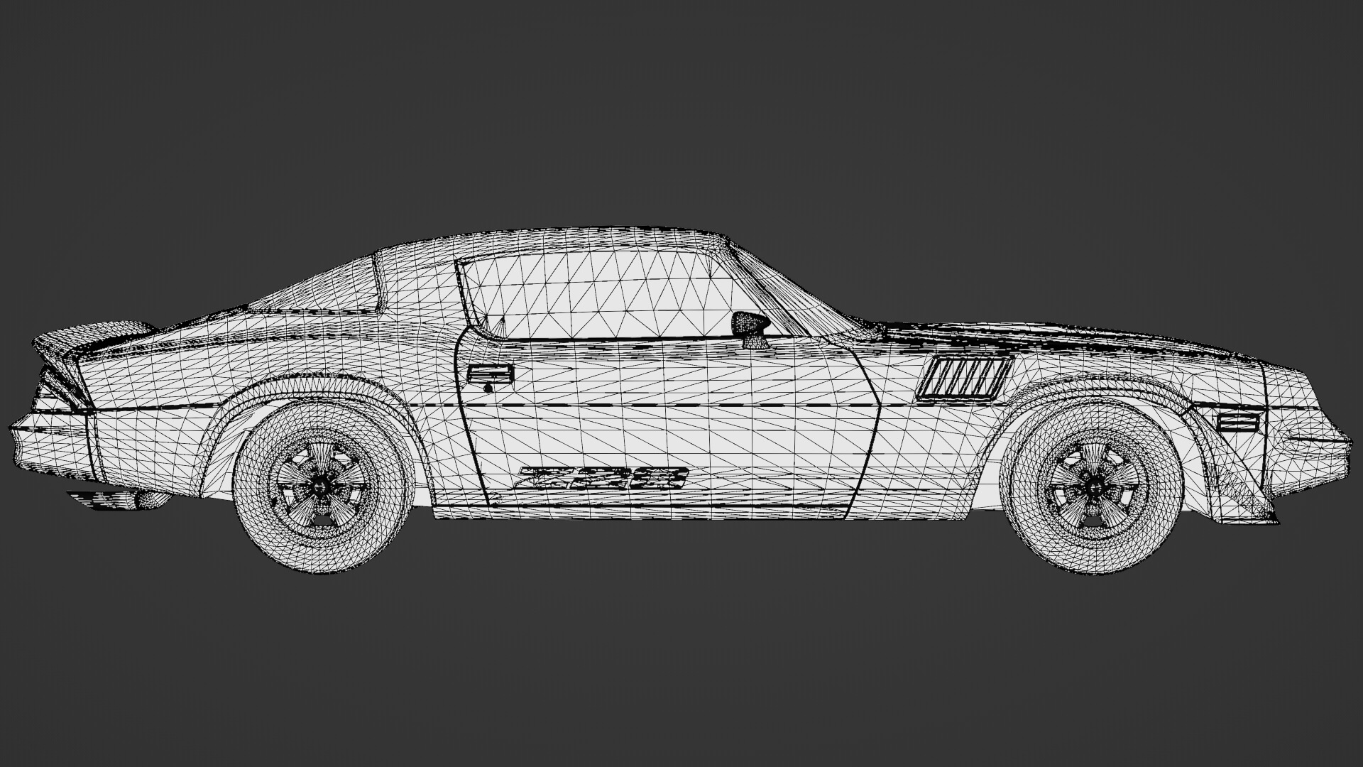 Chevrolet Camaro Z28 1979 for DAZ Studio by nerdadantes