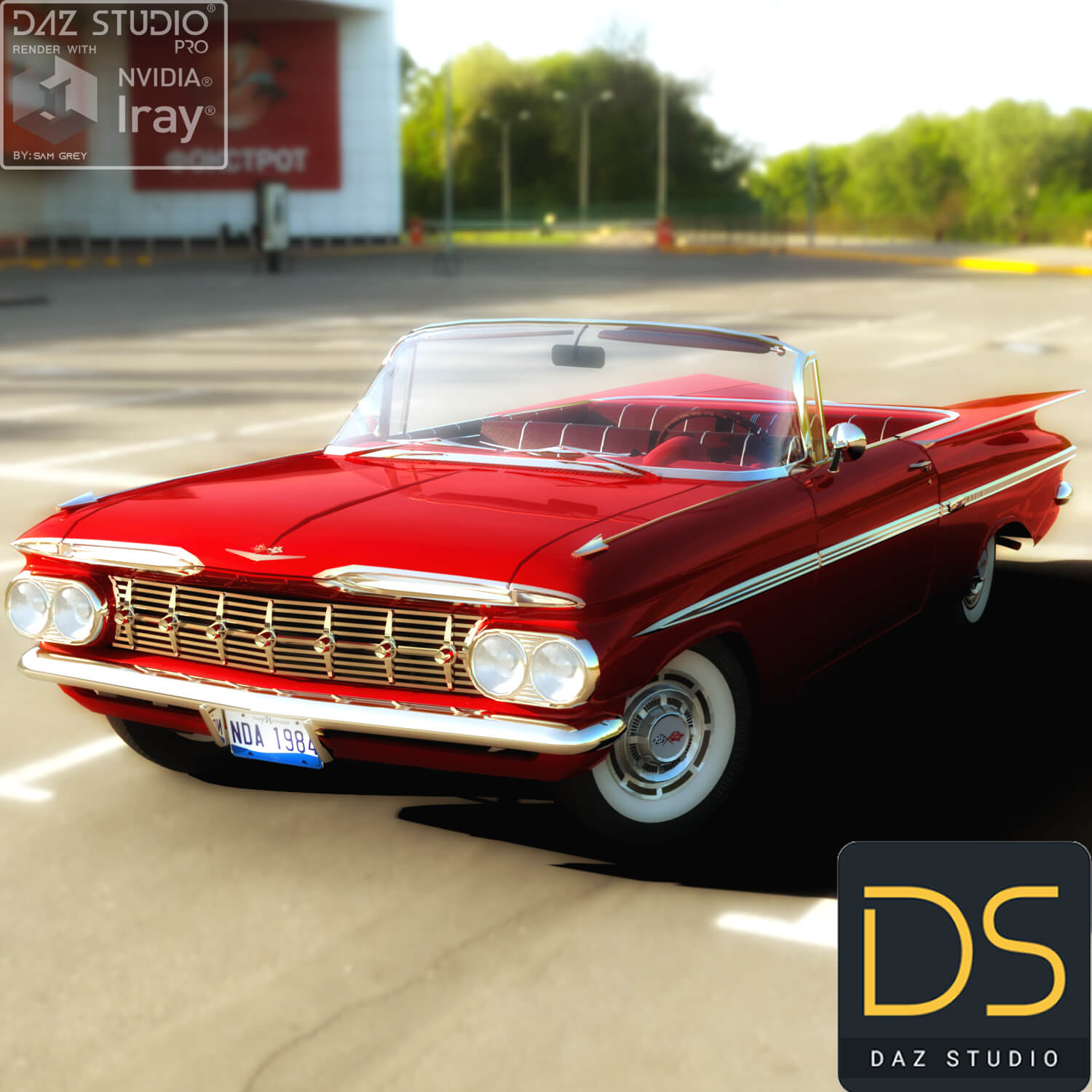 Classic Cars Mega Bundle for DAZ Studio by nerdadantes