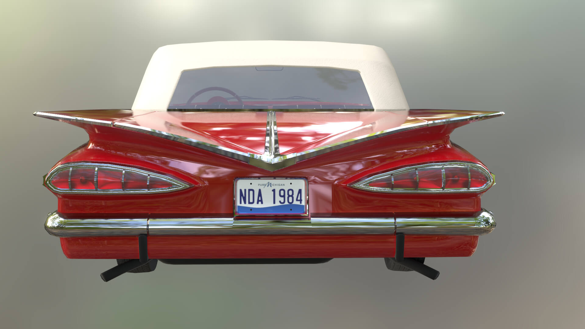 Chevrolet Impala Convertible 1959 - Daz Content by nerdadantes