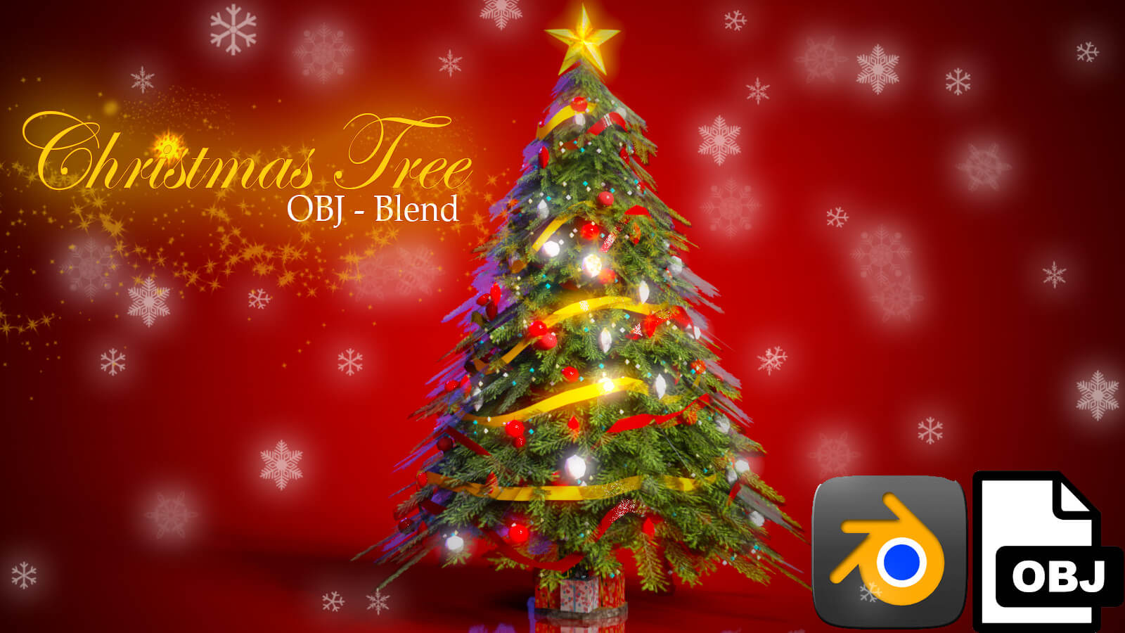 Christmas Tree - 3D Model by nerdadantes