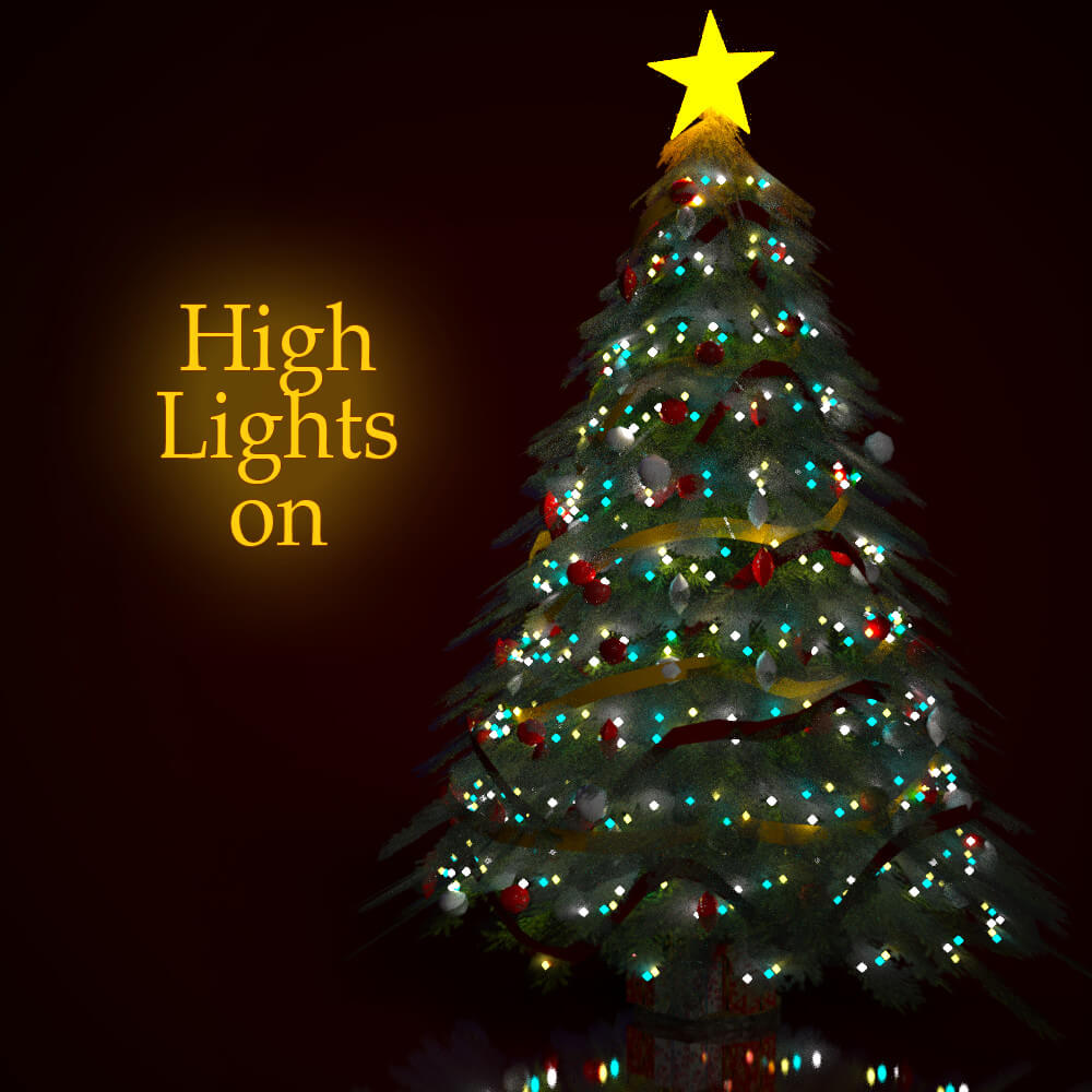 Christmas Tree - Daz Content by nerdadantes