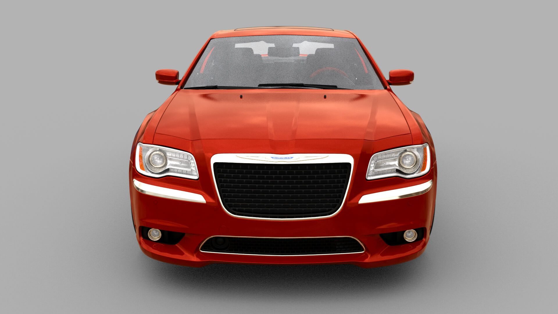 Chrysler 300 SRT8 2012 - 3D Model by nerdadantes