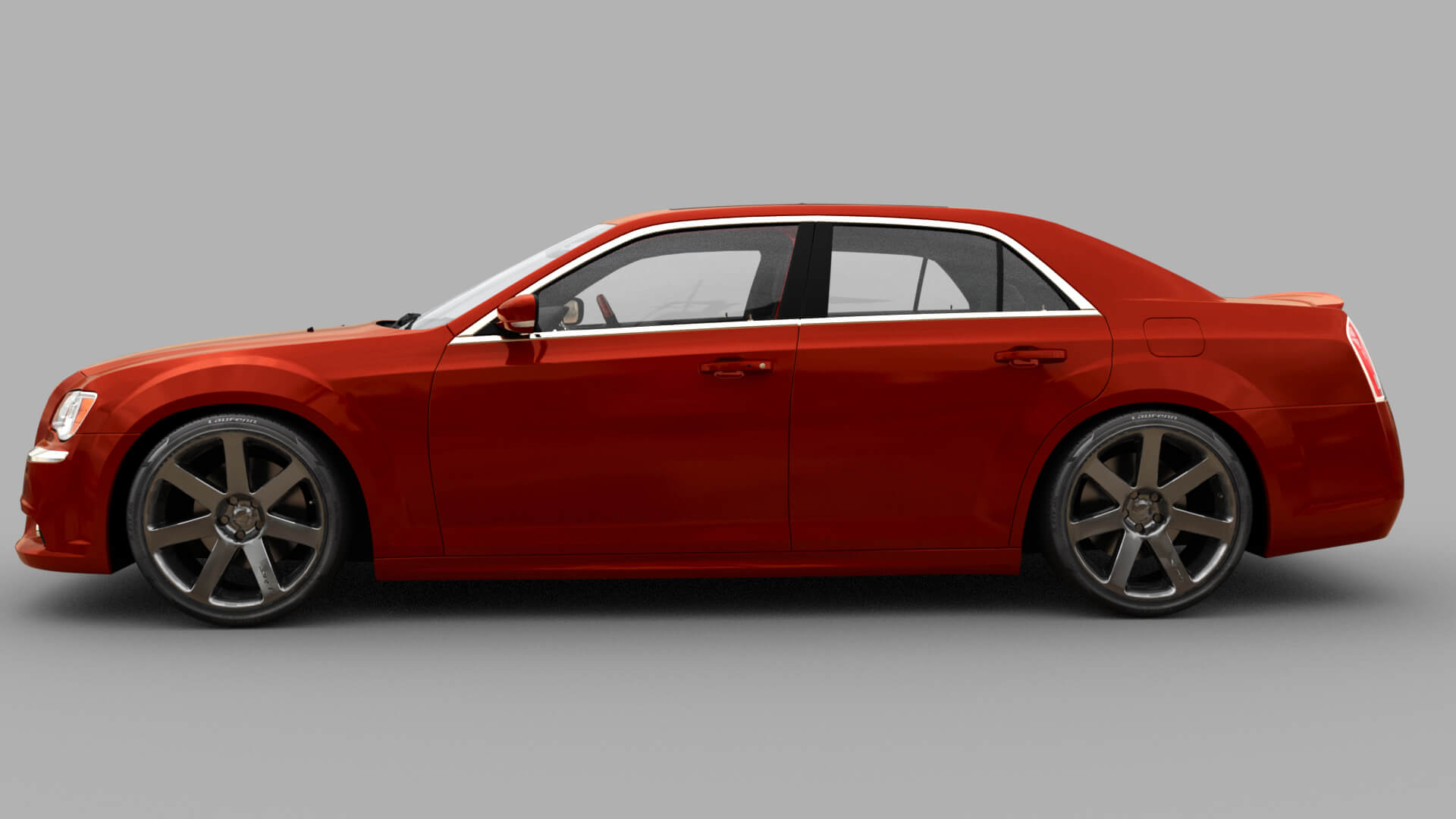 Chrysler 300 SRT8 2012 - 3D Model by nerdadantes