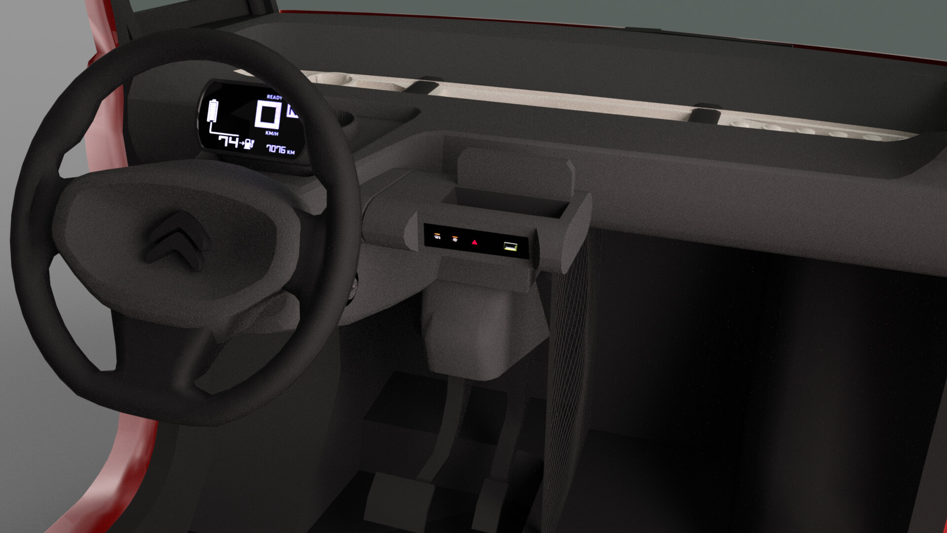 Citroen Ami 2020 - 3D Model by nerdadantes