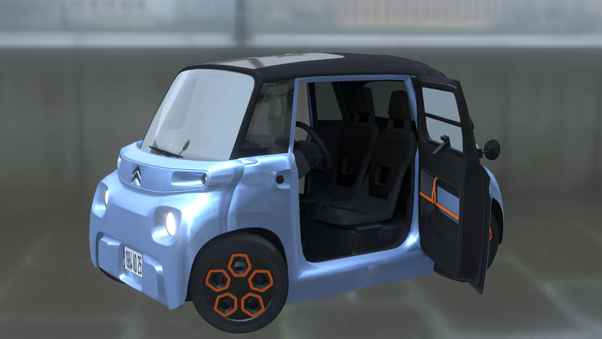 Citroen Ami 2020 - 3D Model by nerdadantes