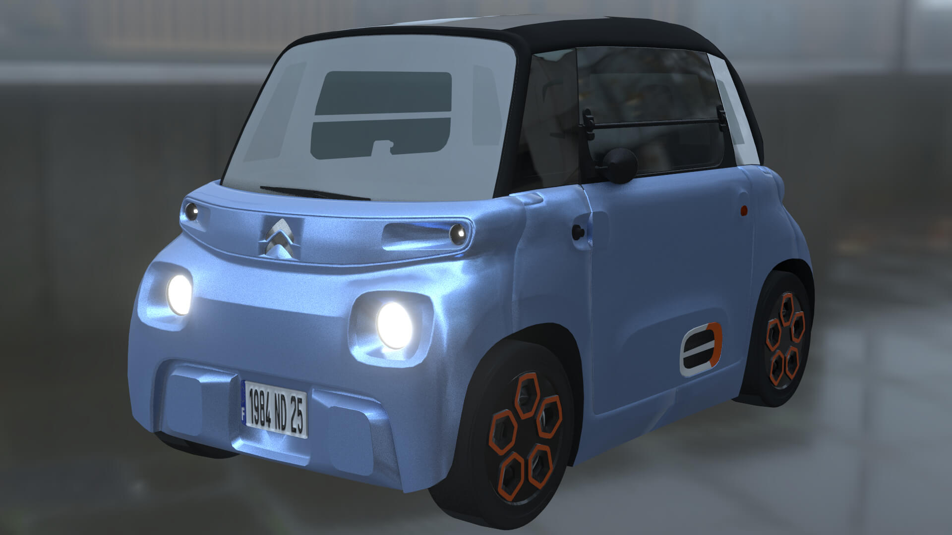 Citroen Ami 2020 - 3D Model by nerdadantes