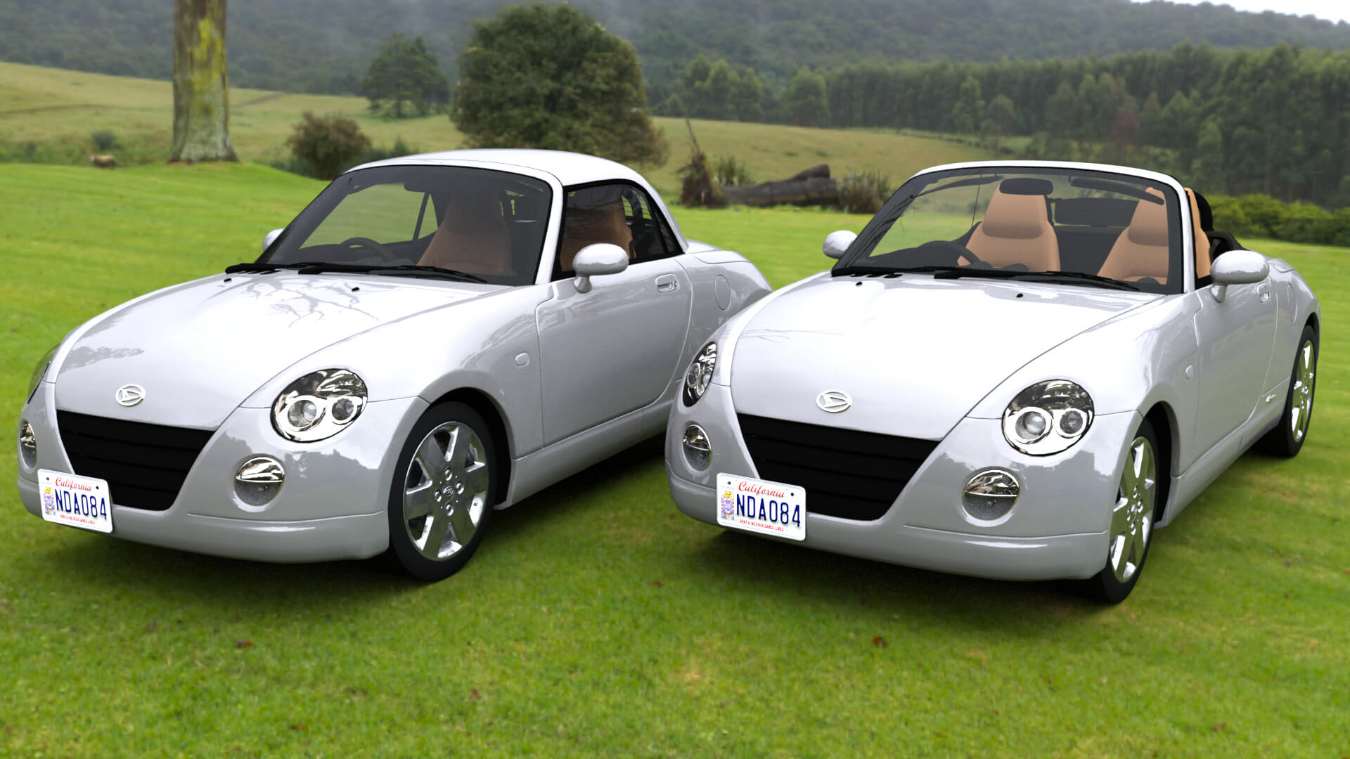 Daihatsu Copen 2002 - 3D Model by nerdadantes