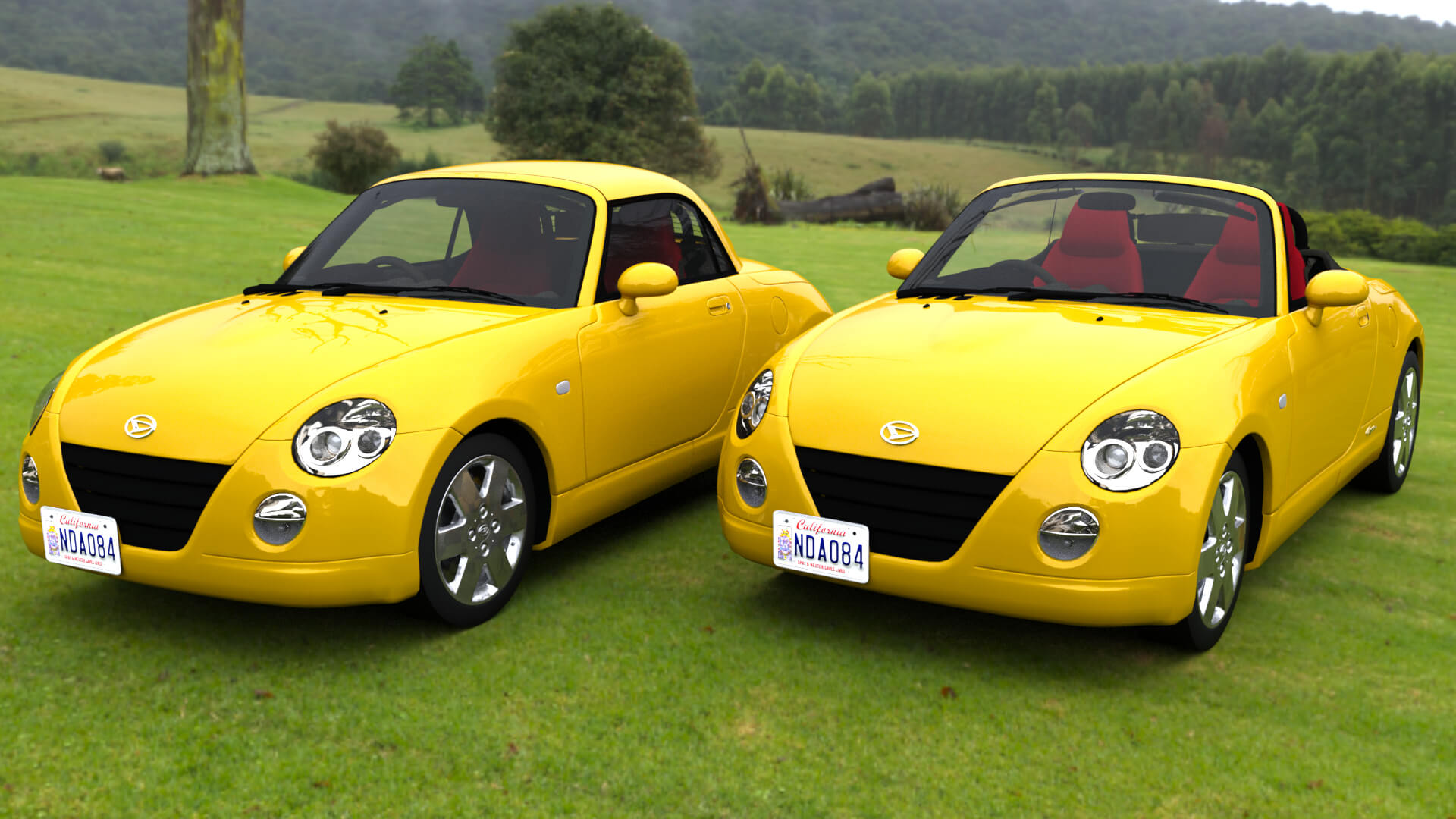 Daihatsu Copen 2002 - 3D Model by nerdadantes