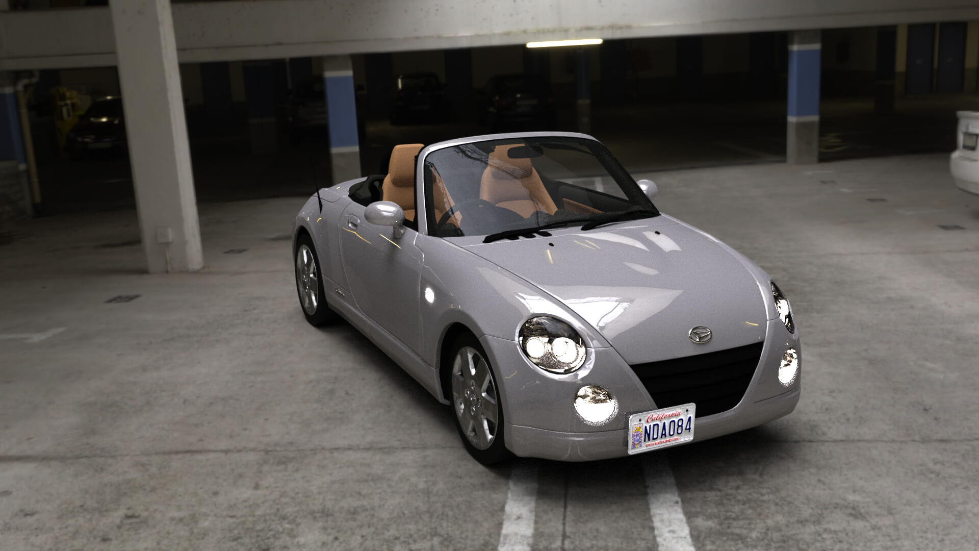 Daihatsu Copen 2002 - 3D Model by nerdadantes