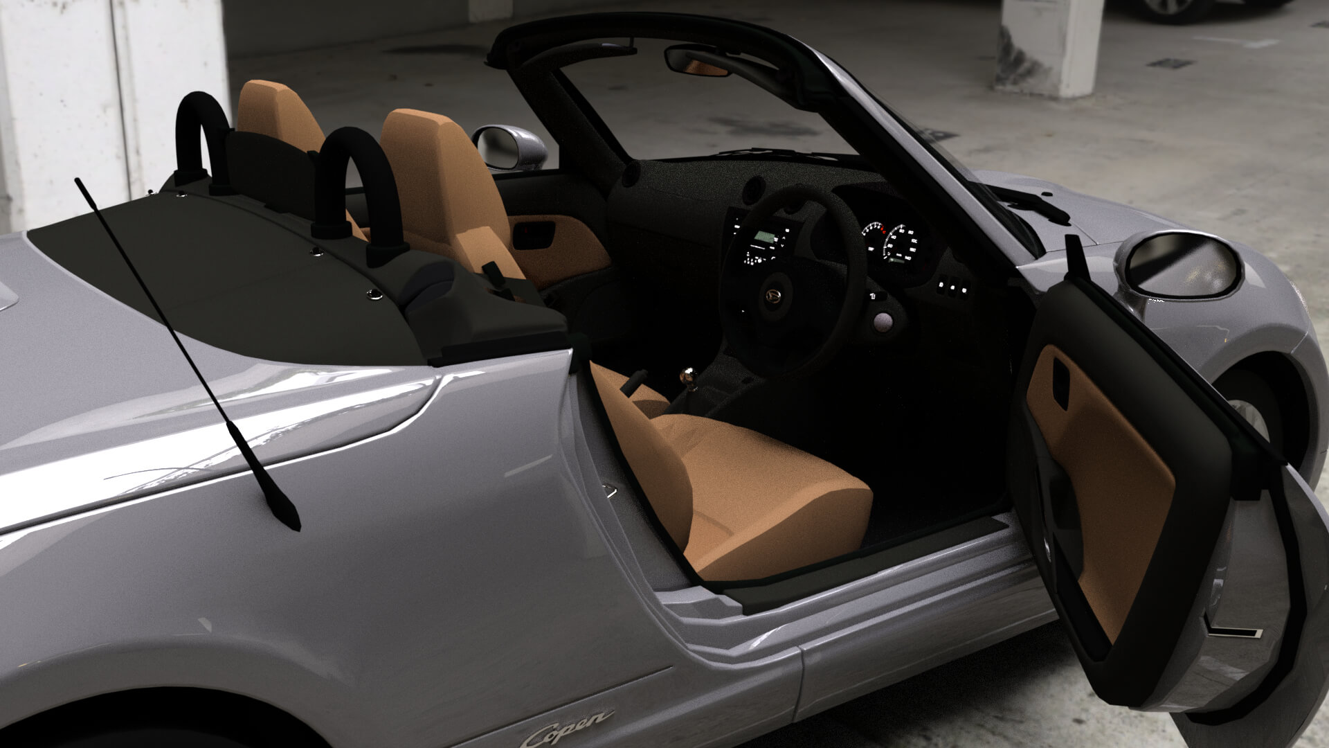 Daihatsu Copen 2002 - 3D Model by nerdadantes