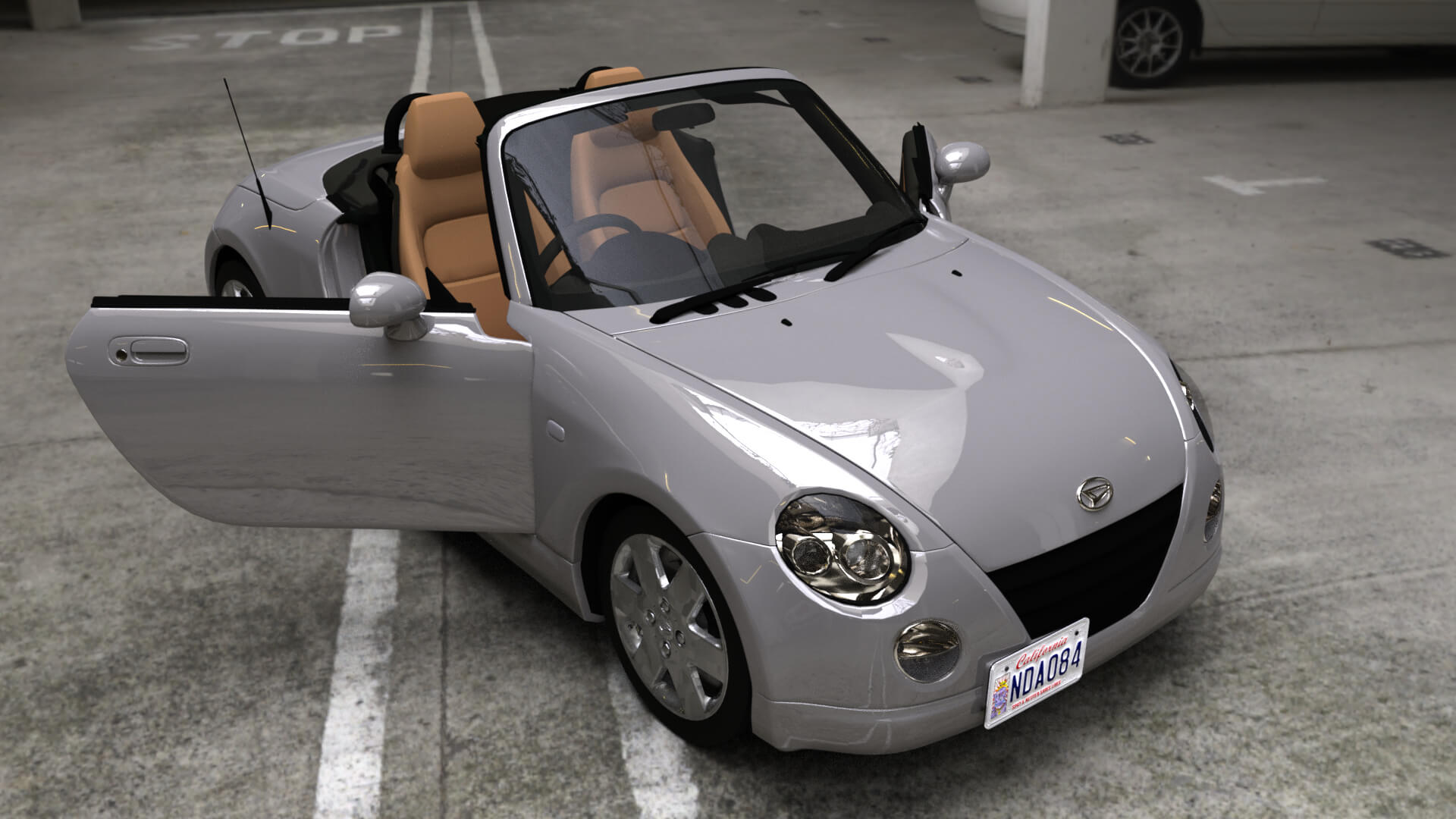 Daihatsu Copen 2002 - 3D Model by nerdadantes