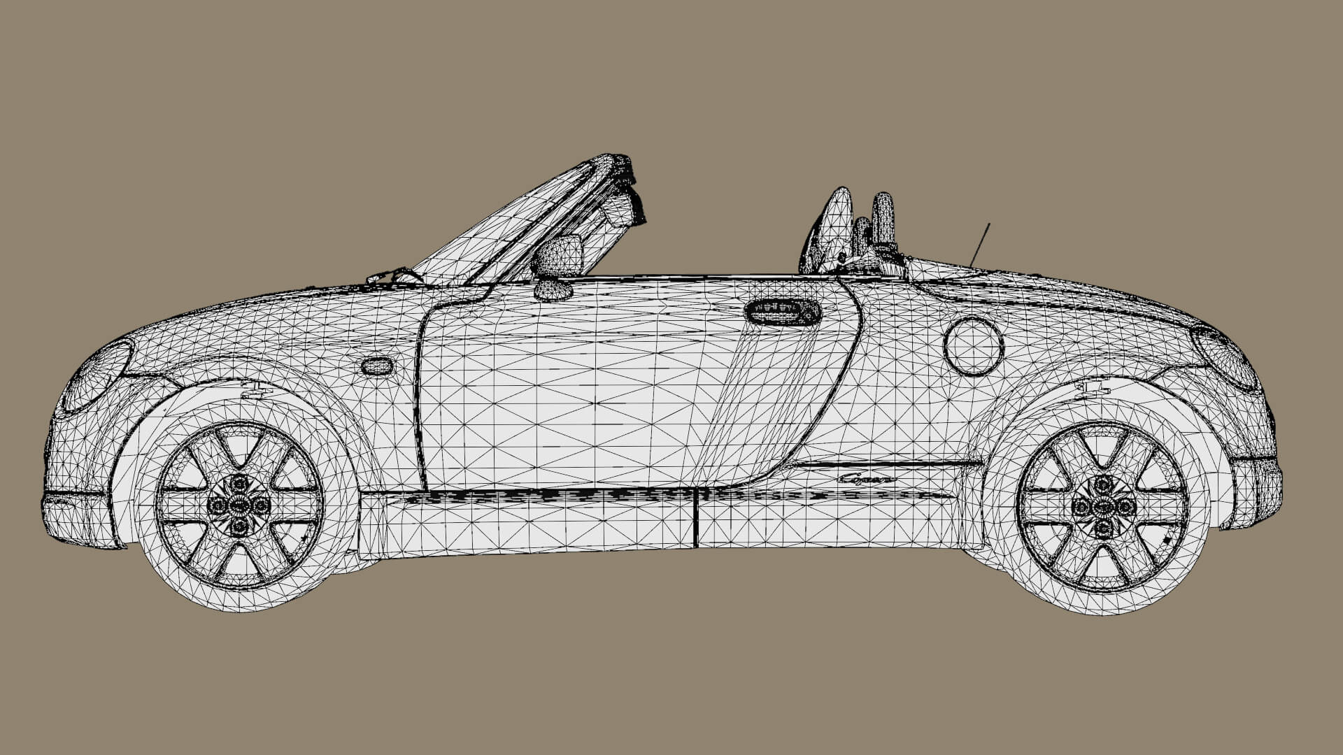 Daihatsu Copen 2002 - 3D Model by nerdadantes