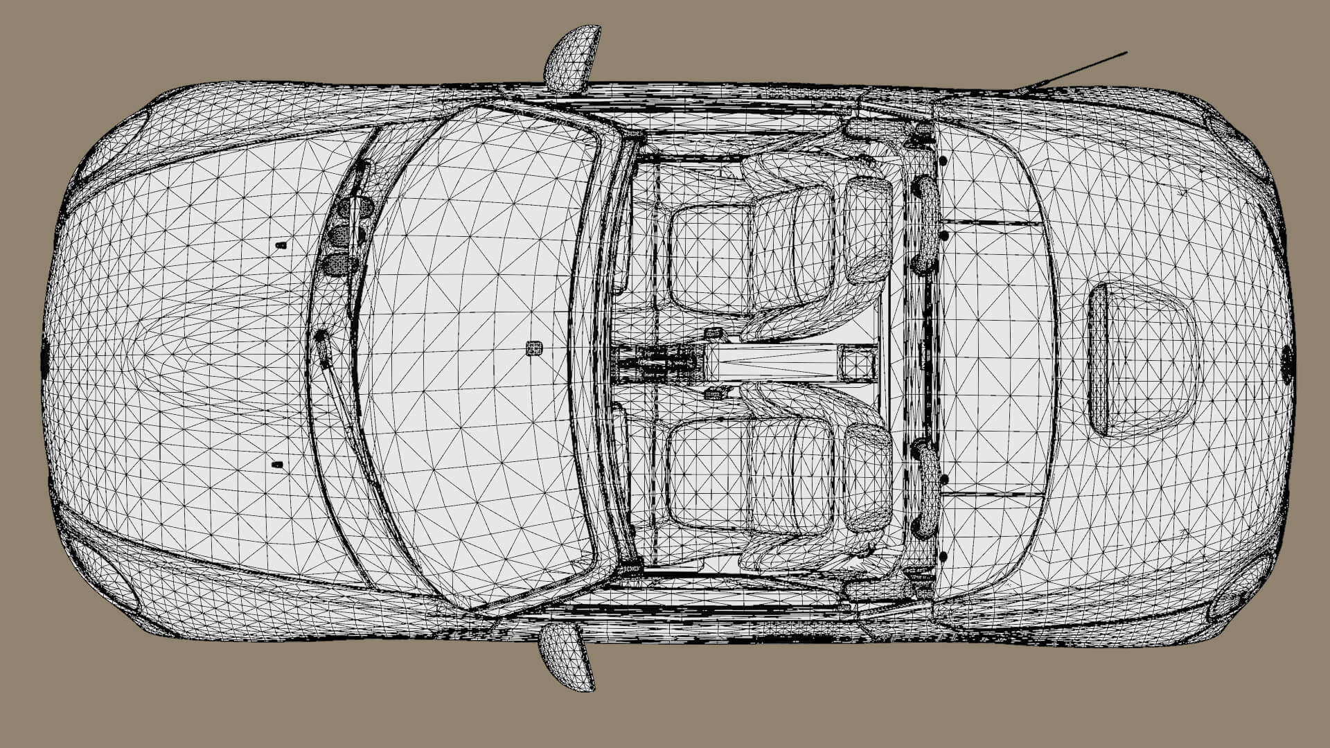 Daihatsu Copen 2002 - 3D Model by nerdadantes