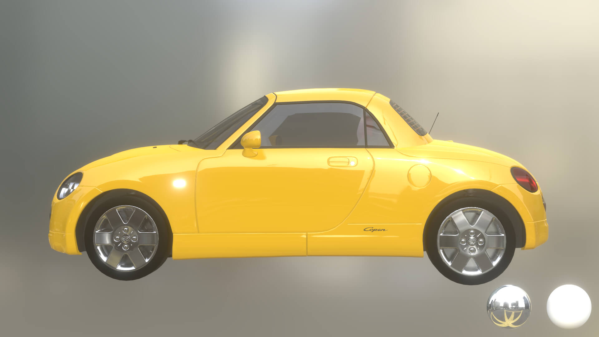 Daihatsu Copen 2002 - 3D Model by nerdadantes