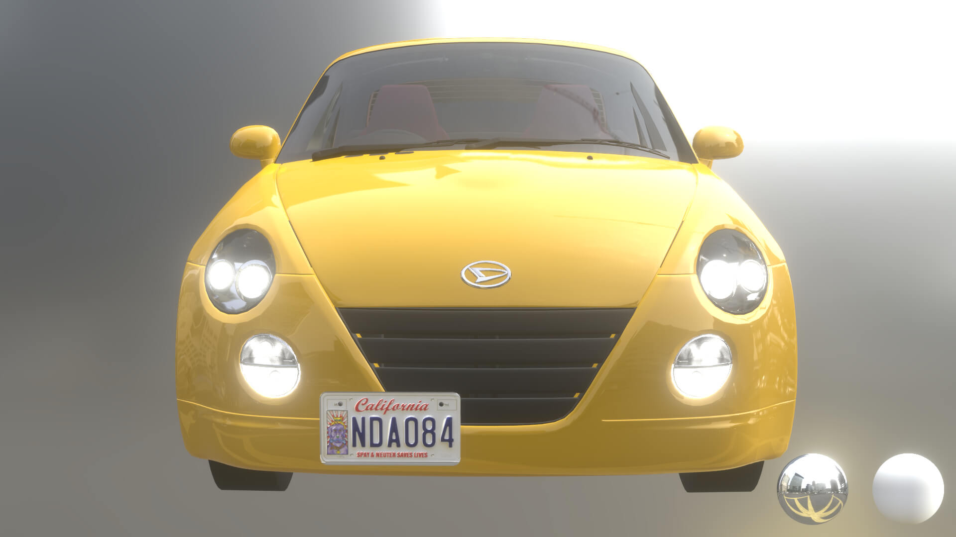 Daihatsu Copen 2002 - 3D Model by nerdadantes