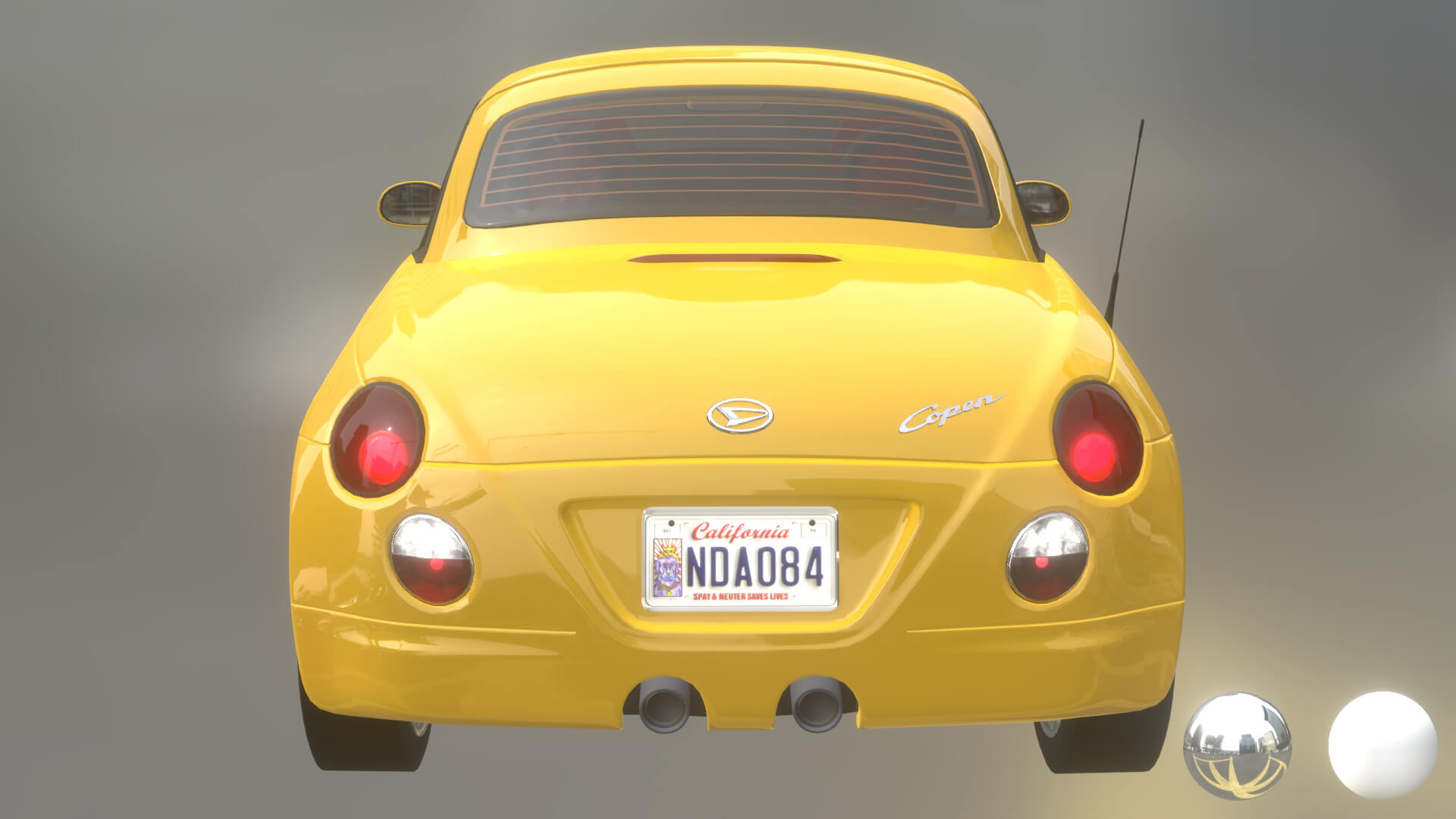 Daihatsu Copen 2002 - 3D Model by nerdadantes