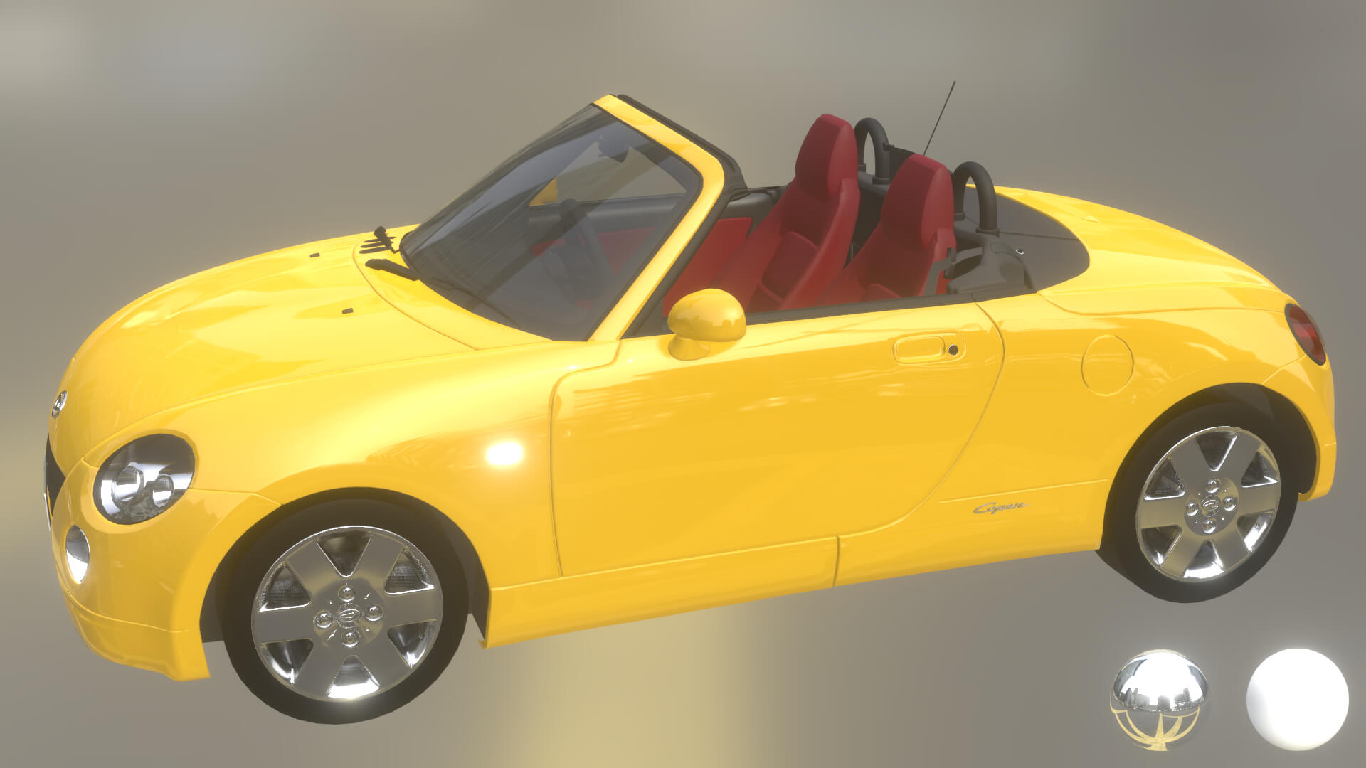 Daihatsu Copen 2002 - 3D Model by nerdadantes