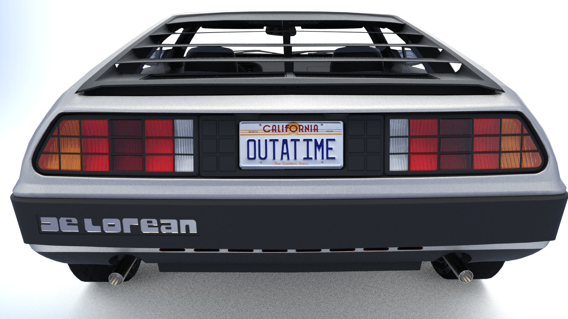 DeLorean DMC 1982 - 3D Model by nerdadantes