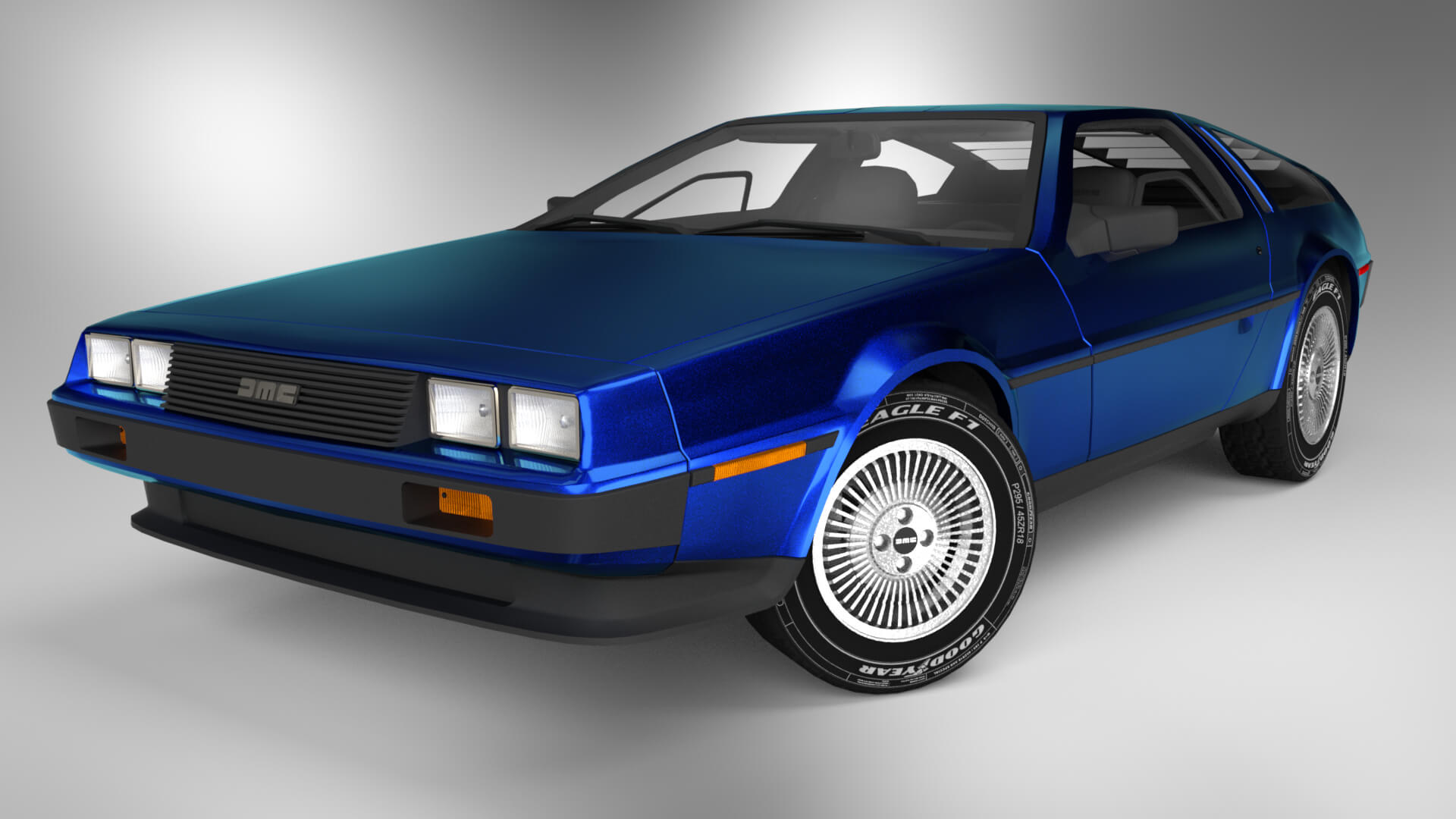 DeLorean DMC 1982 - 3D Model by nerdadantes