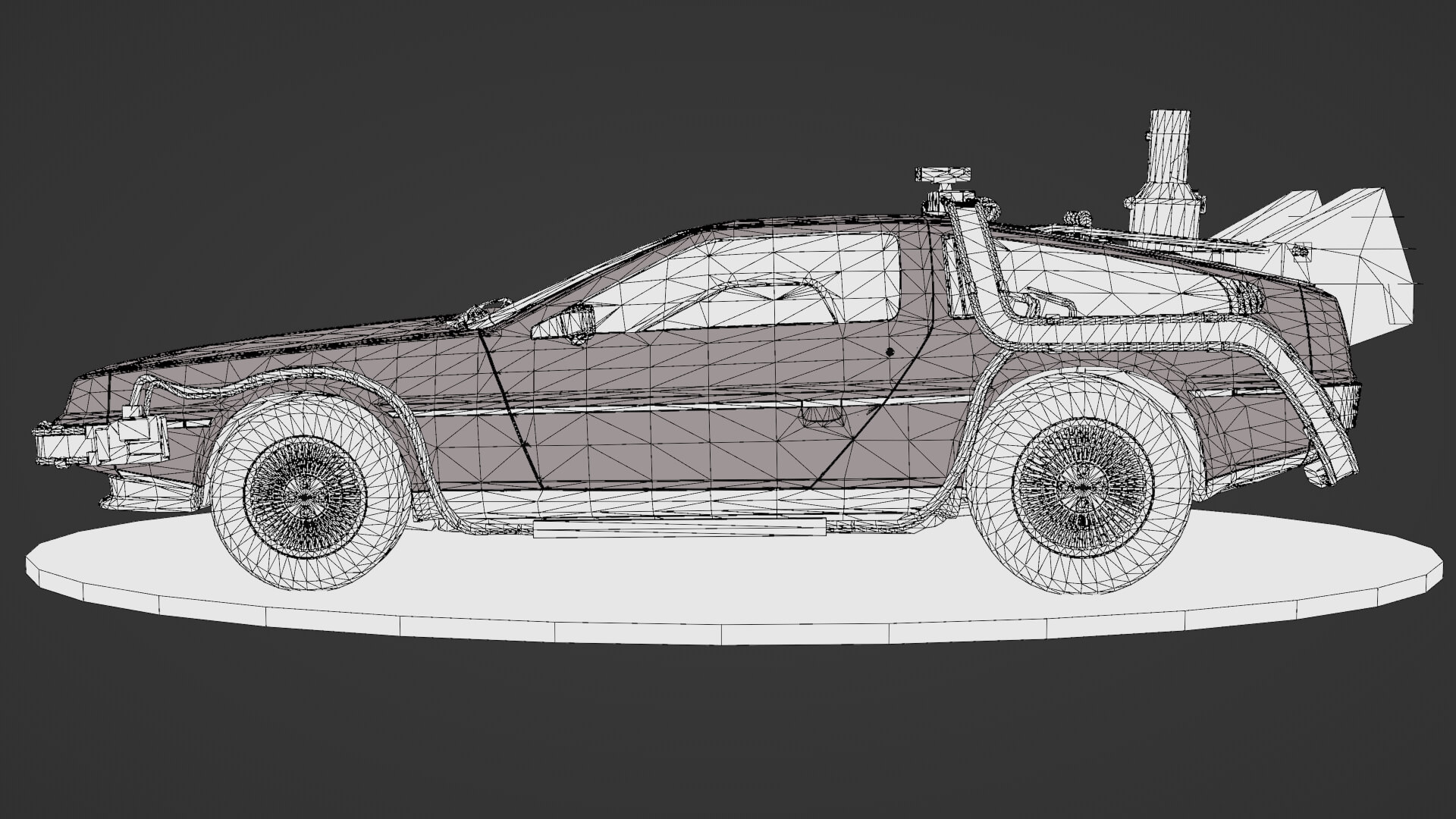 DeLorean DMC 1982 - 3D Model by nerdadantes
