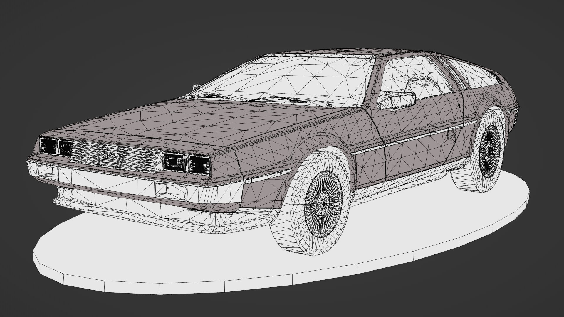 DeLorean DMC 1982 - 3D Model by nerdadantes
