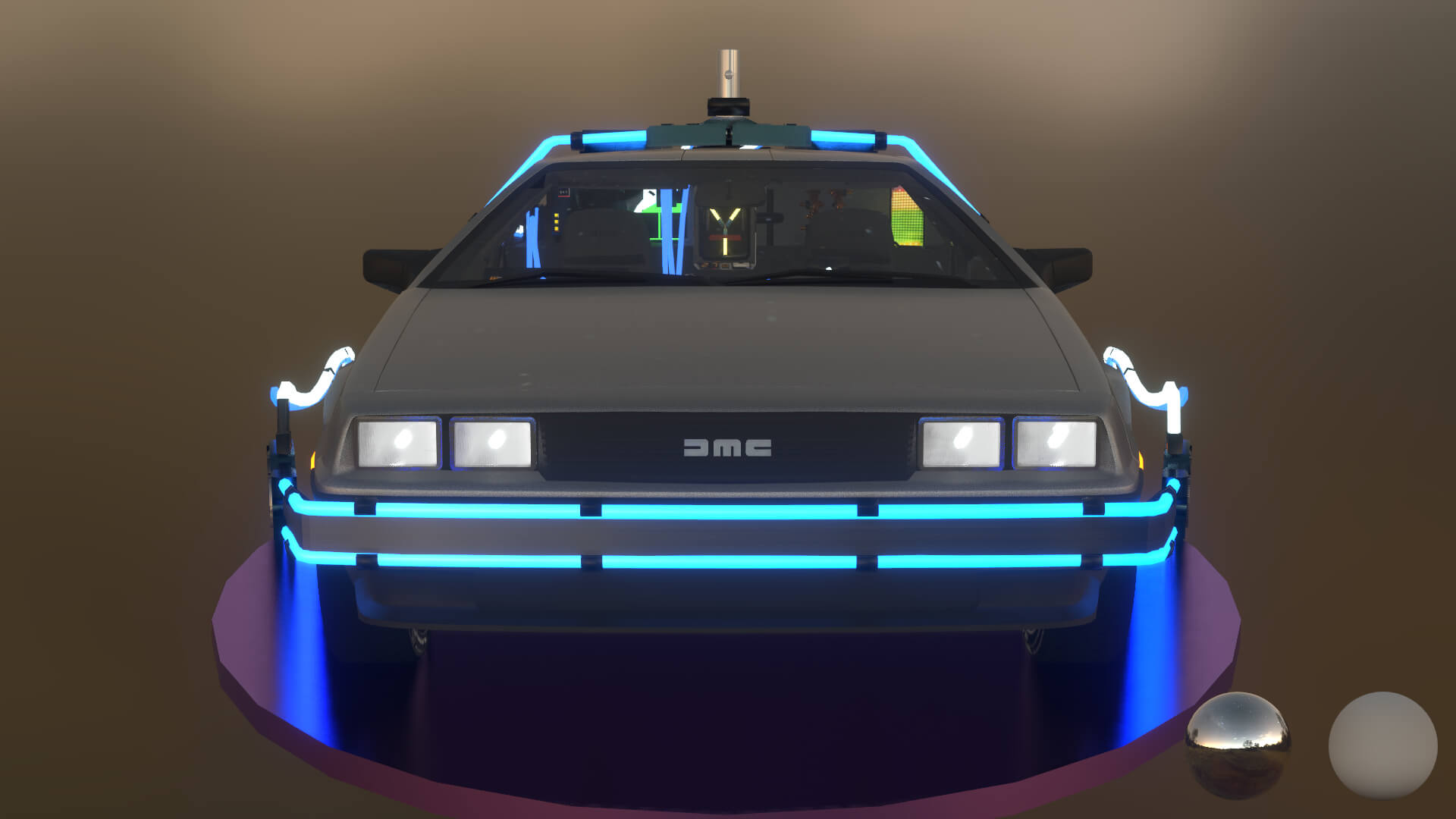 DeLorean DMC 1982 - 3D Model by nerdadantes