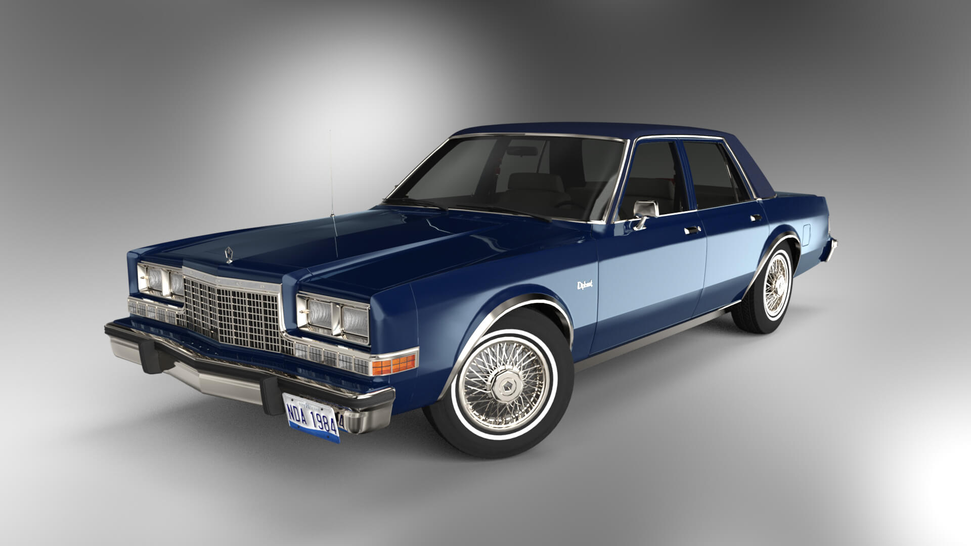 Dodge Diplomat 1980 for DAZ Studio by nerdadantes