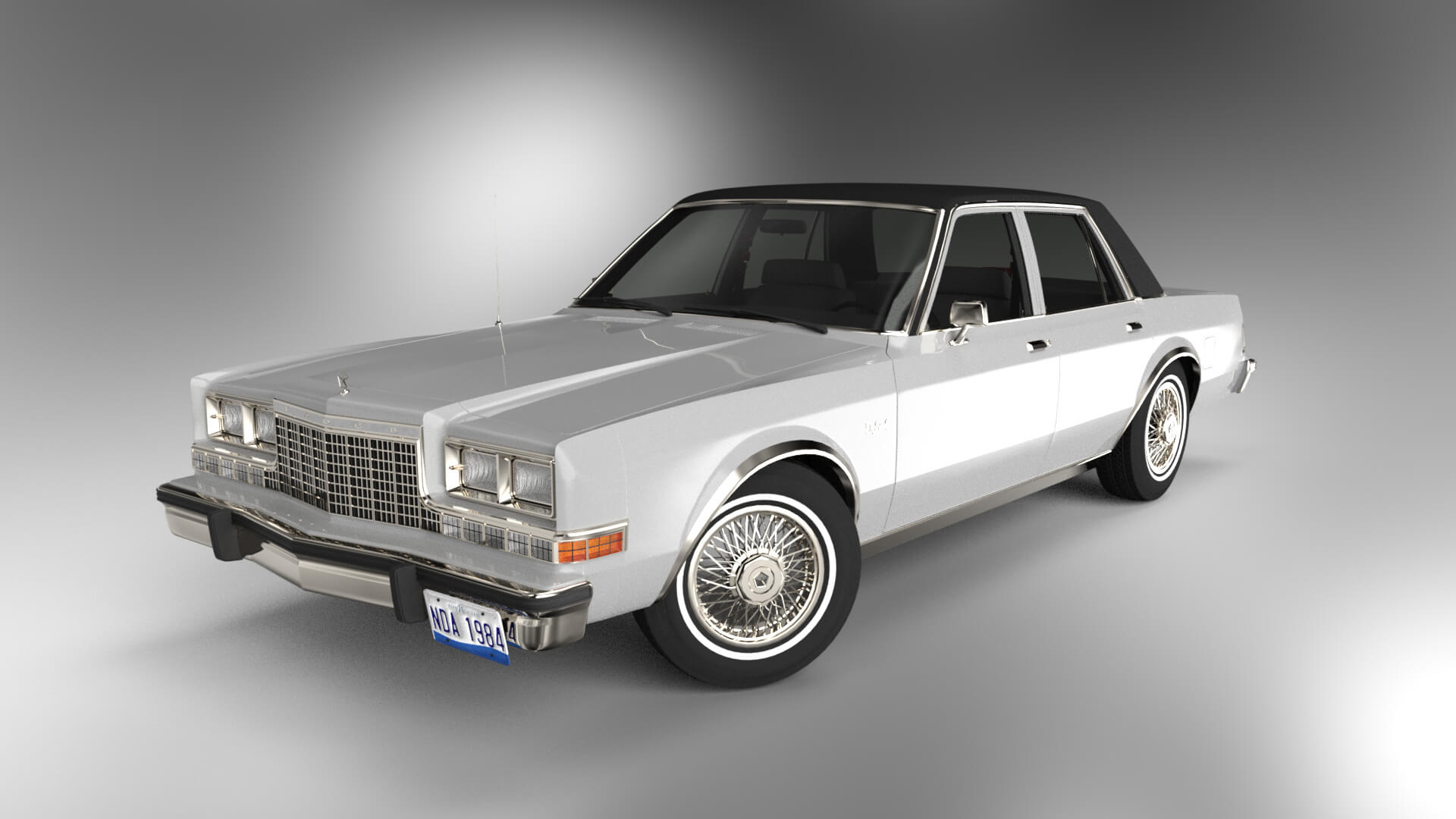 Dodge Diplomat 1980 - 3D Model by nerdadantes