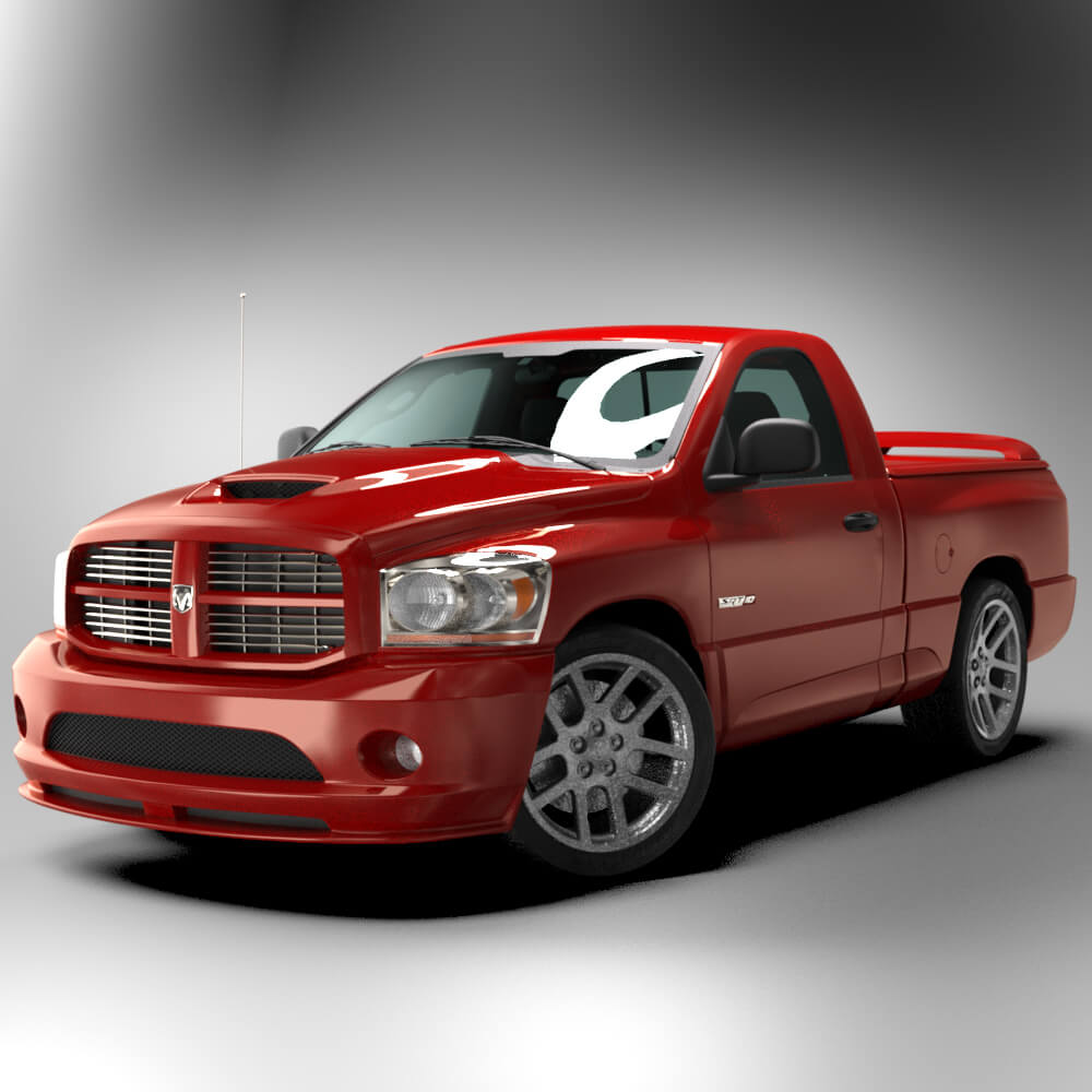 Dodge Ram SRT10 2006 - 3D Model by nerdadantes