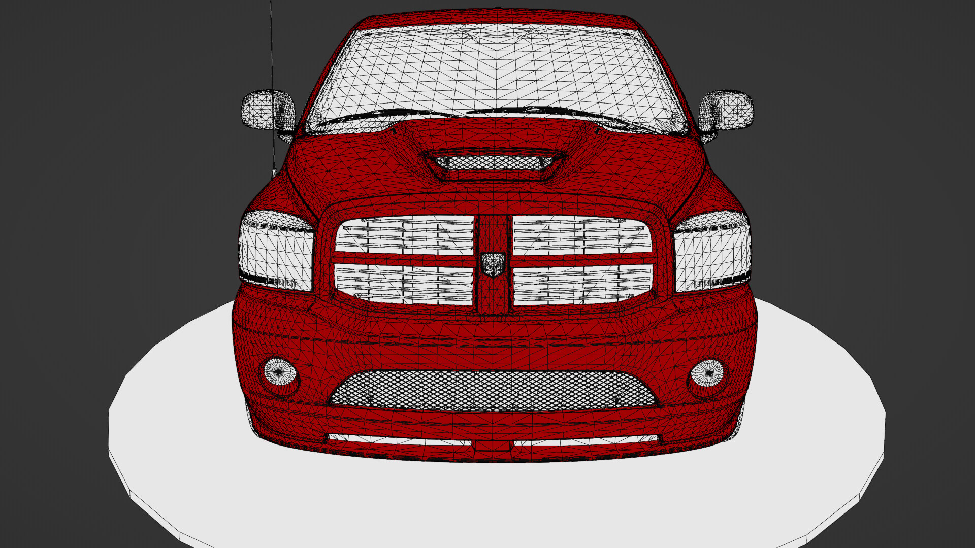 Dodge Ram SRT10 2006 - 3D Model by nerdadantes