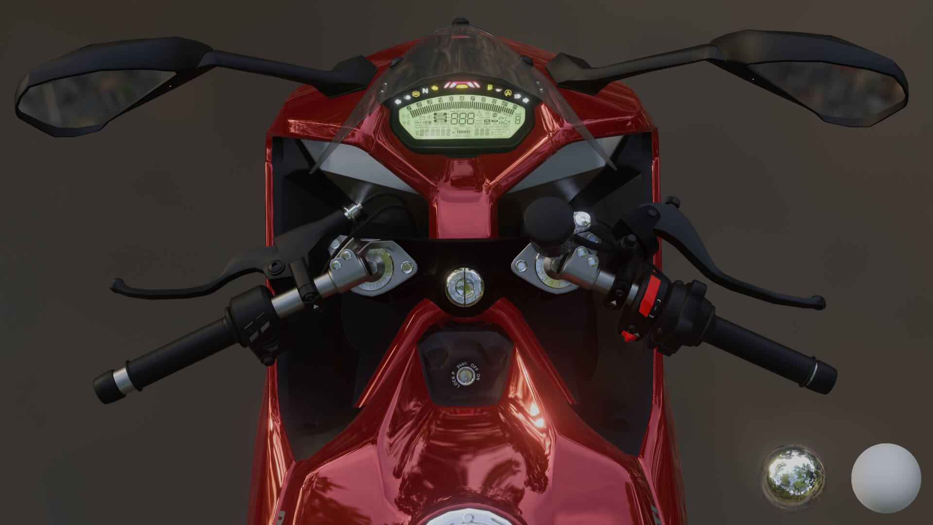 Ducati Motorcycle - 3D Model by nerdadantes