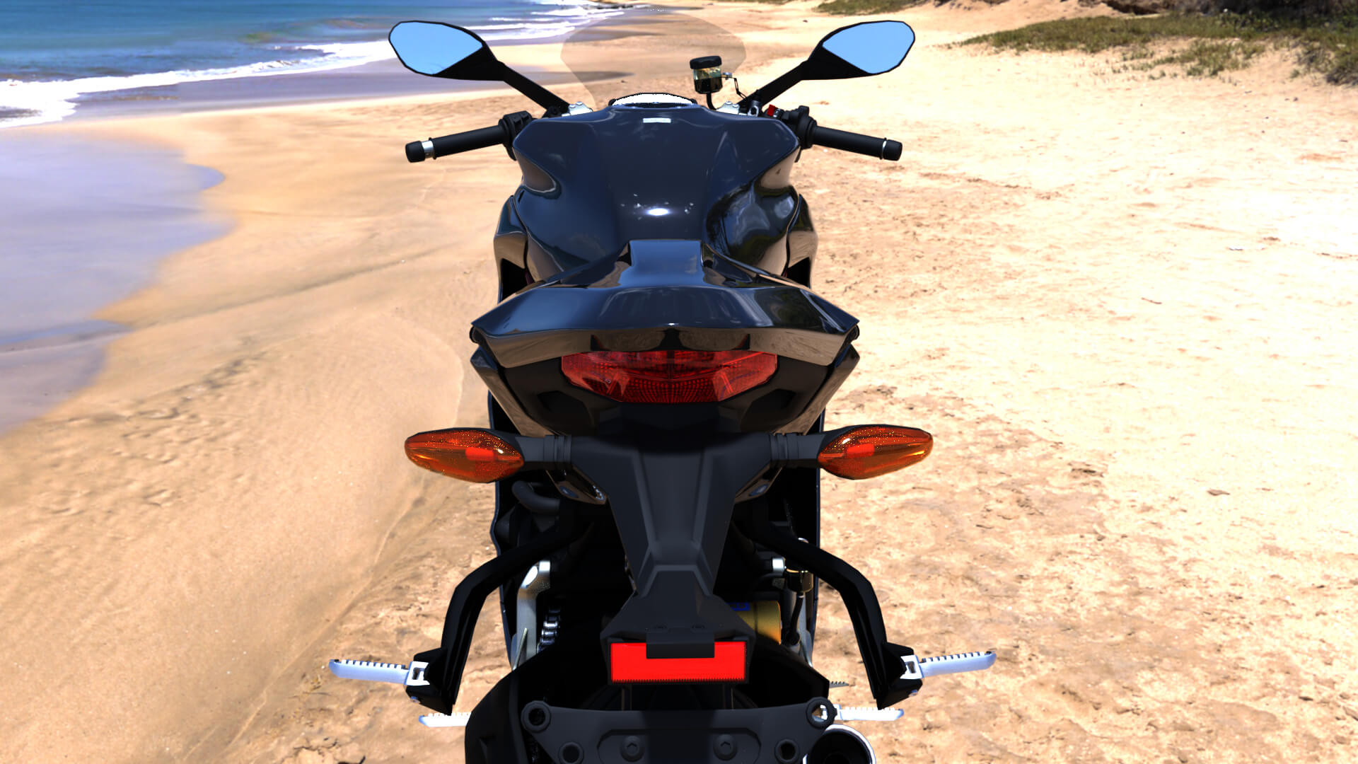 Ducati Motorcycle for DAZ Studio by nerdadantes
