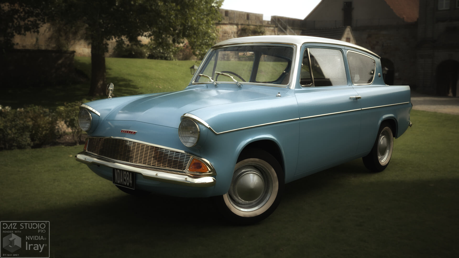 Ford Anglia 1959 - 3D Model by nerdadantes