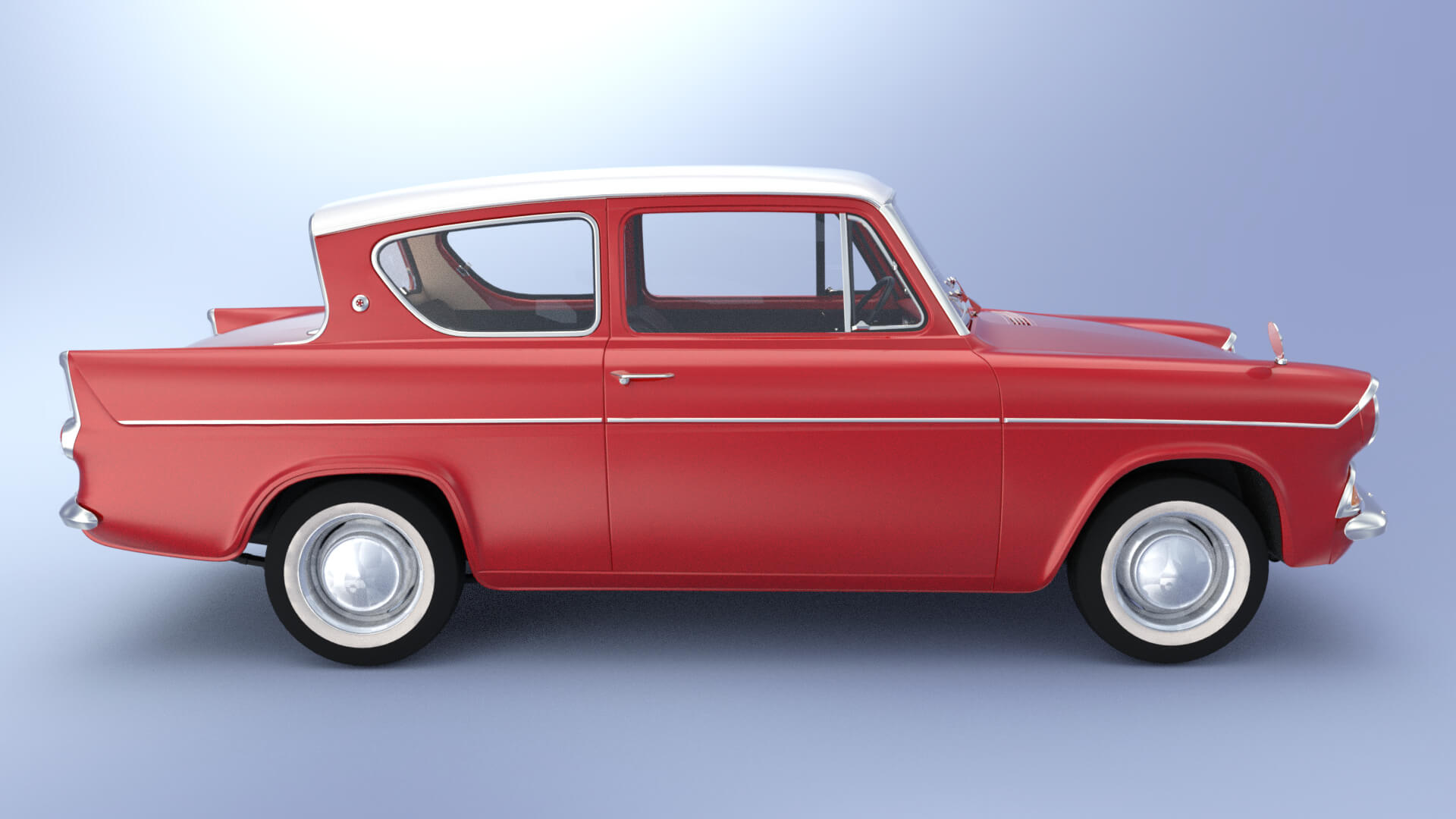 Ford Anglia 1959 - 3D Model by nerdadantes