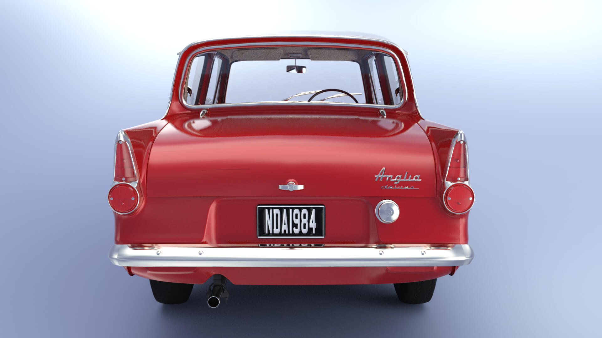 Ford Anglia 1959 - 3D Model by nerdadantes