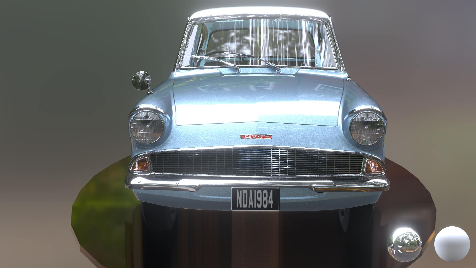 Ford Anglia 1959 - 3D Model by nerdadantes