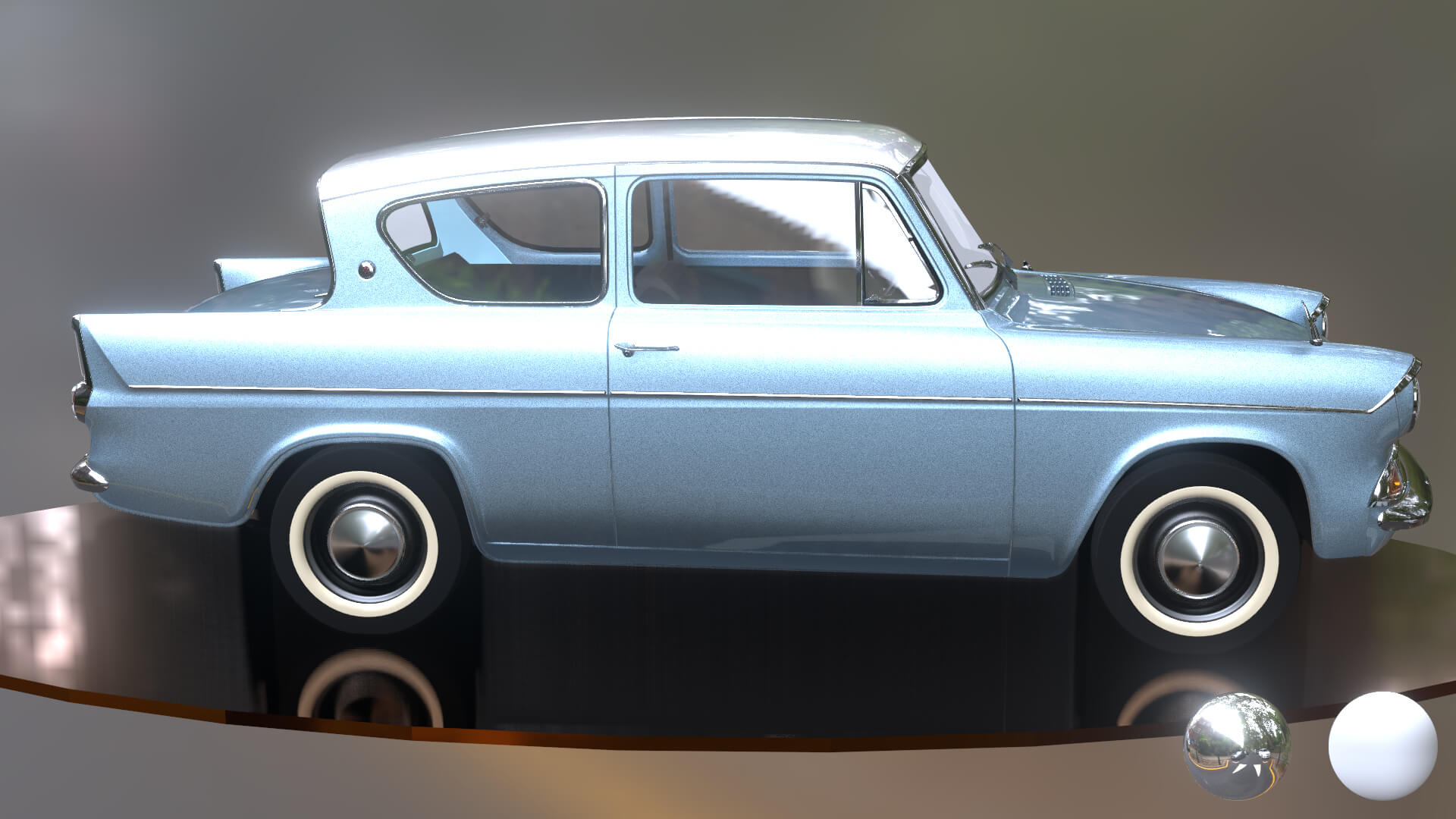 Ford Anglia 1959 - 3D Model by nerdadantes