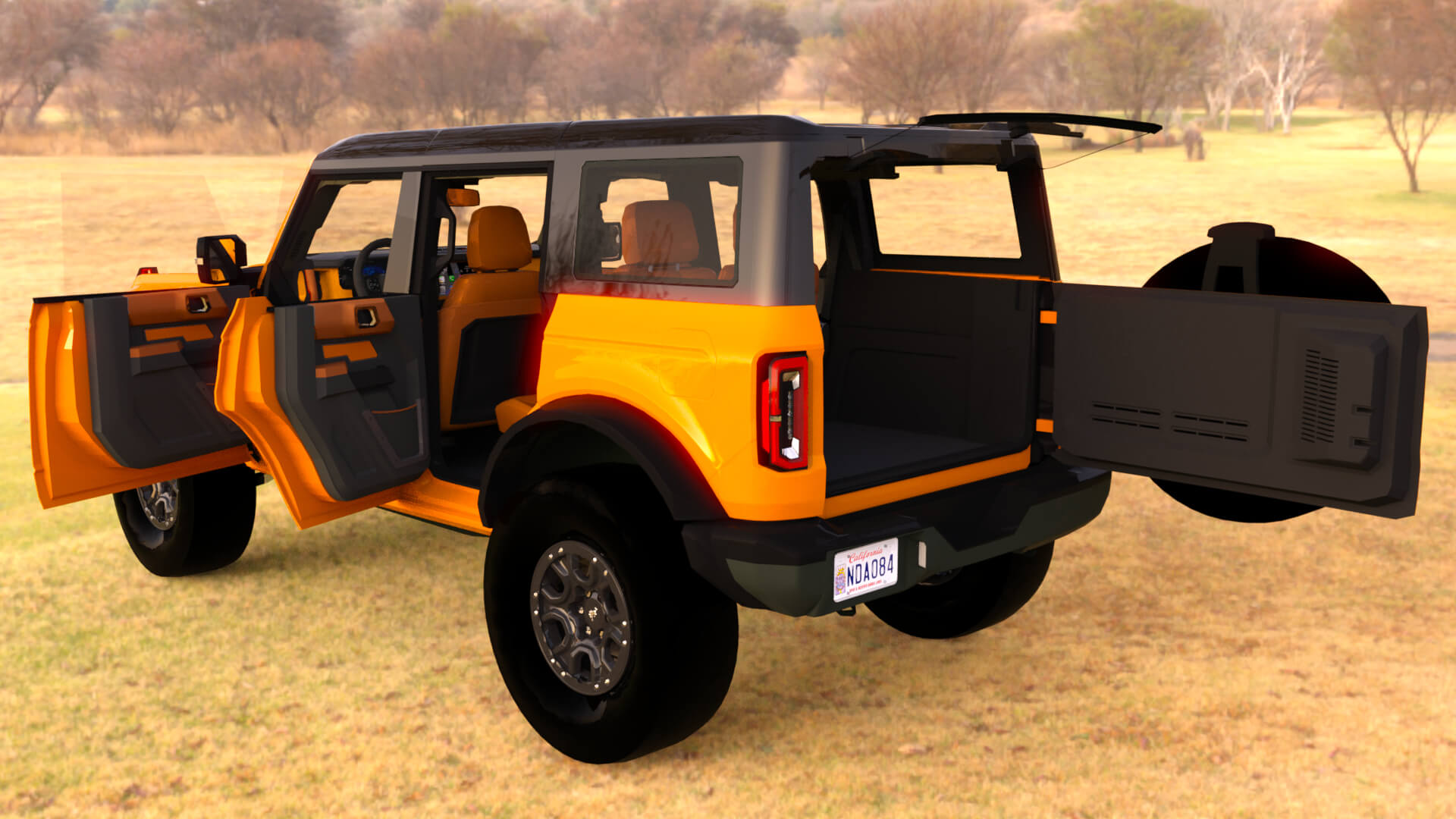 Ford Bronco Wildtrak 2021 - 3D Model by nerdadantes