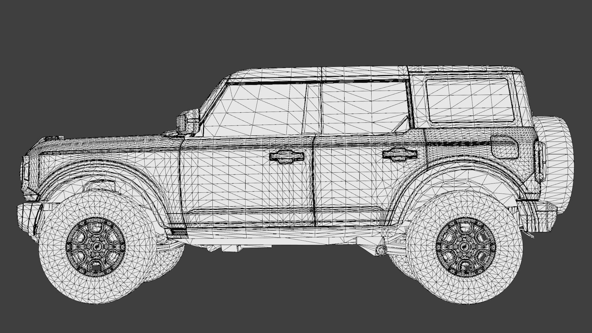 Ford Bronco Wildtrak 2021 - 3D Model by nerdadantes