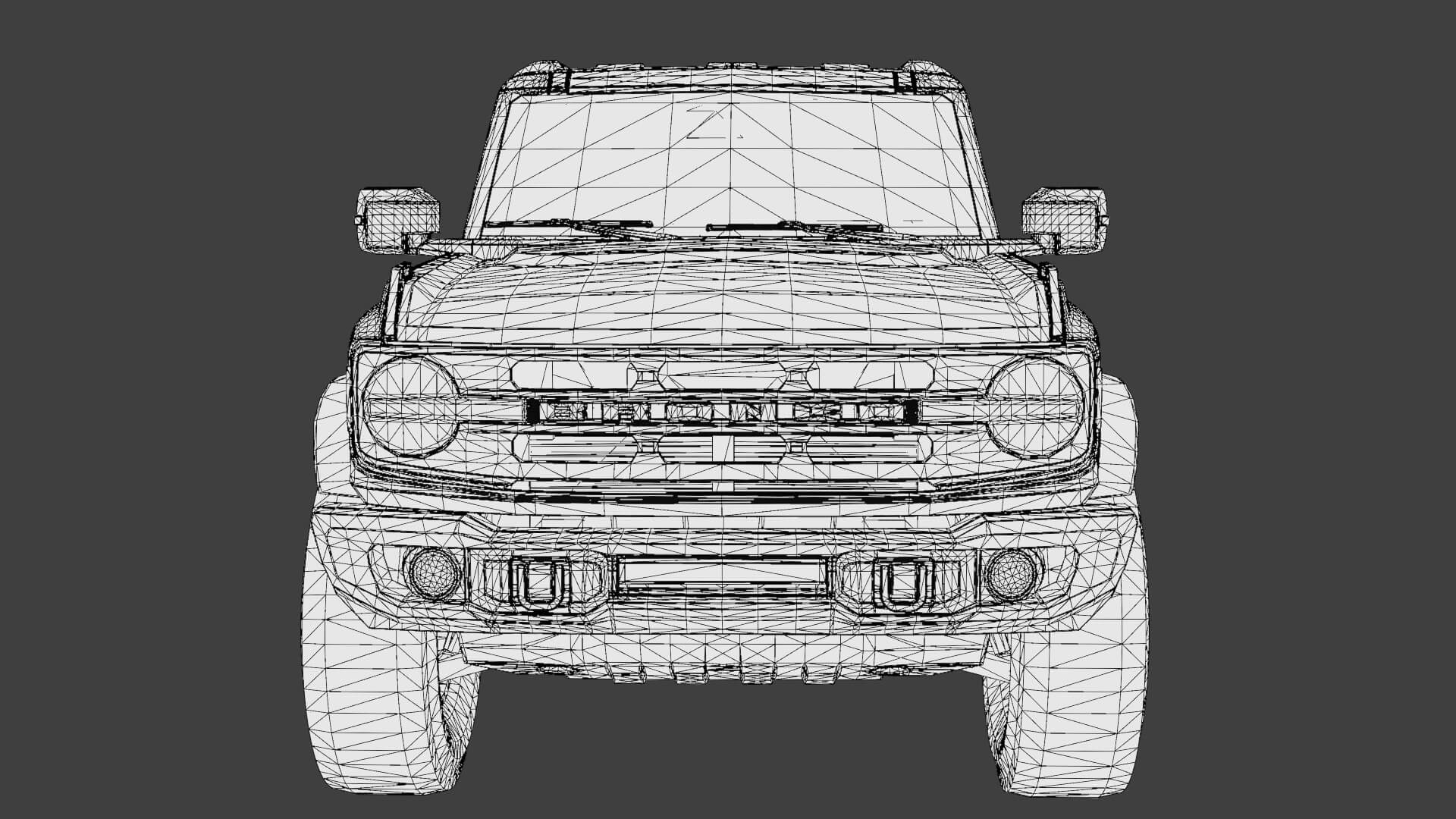 Ford Bronco Wildtrak 2021 - 3D Model by nerdadantes
