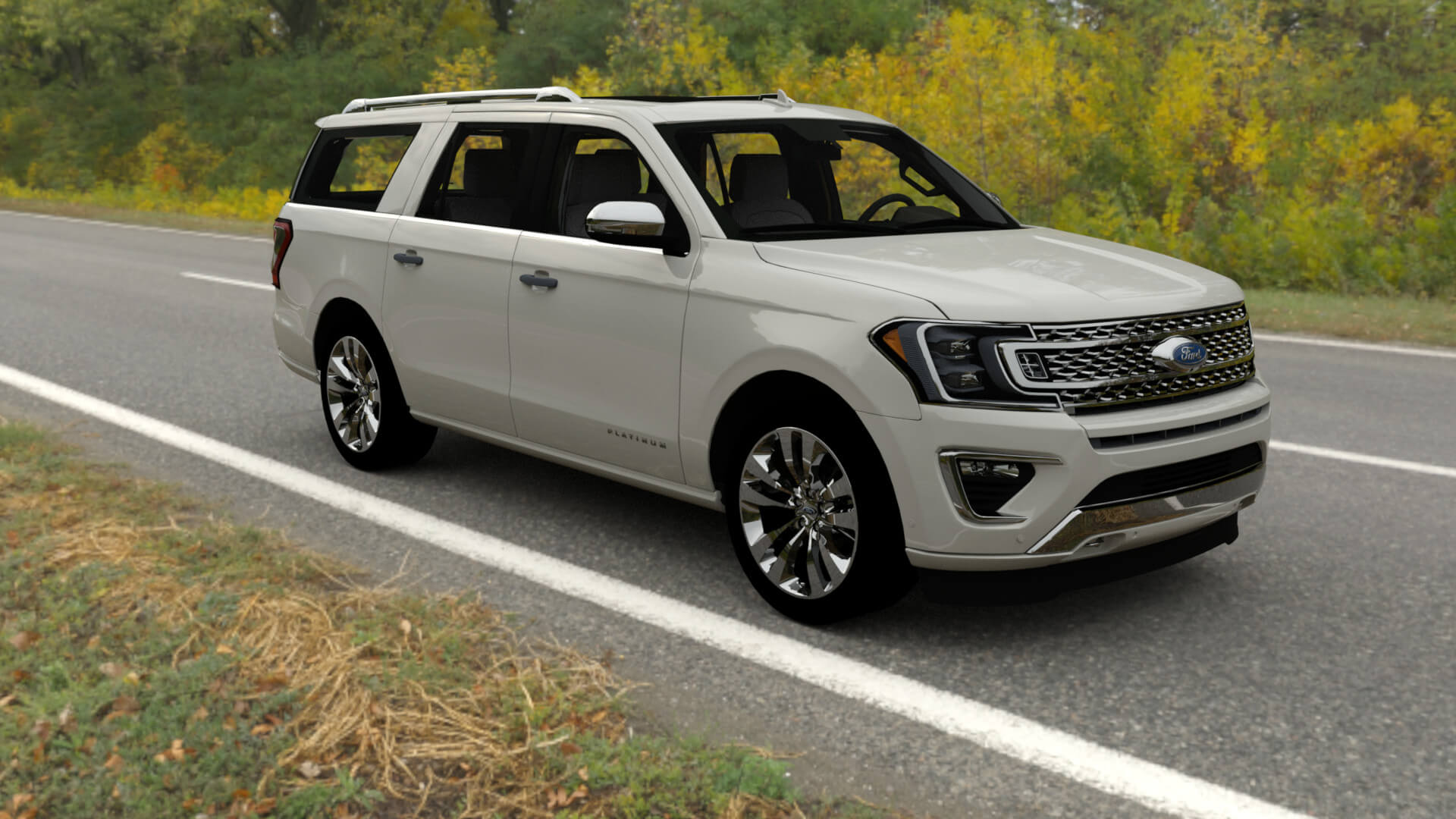 Ford Expedition Max Platinum 2021 for DAZ Studio by nerdadantes