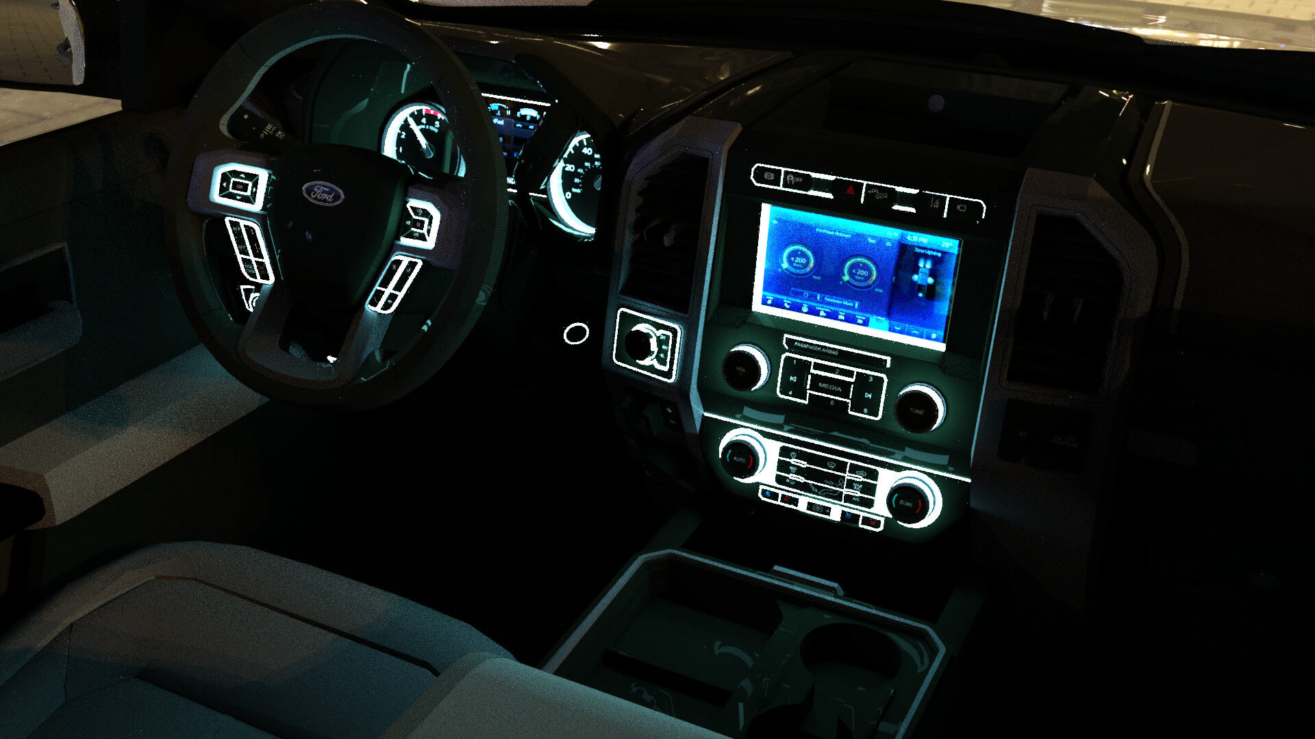 Ford Expedition Max Platinum 2021 for DAZ Studio by nerdadantes