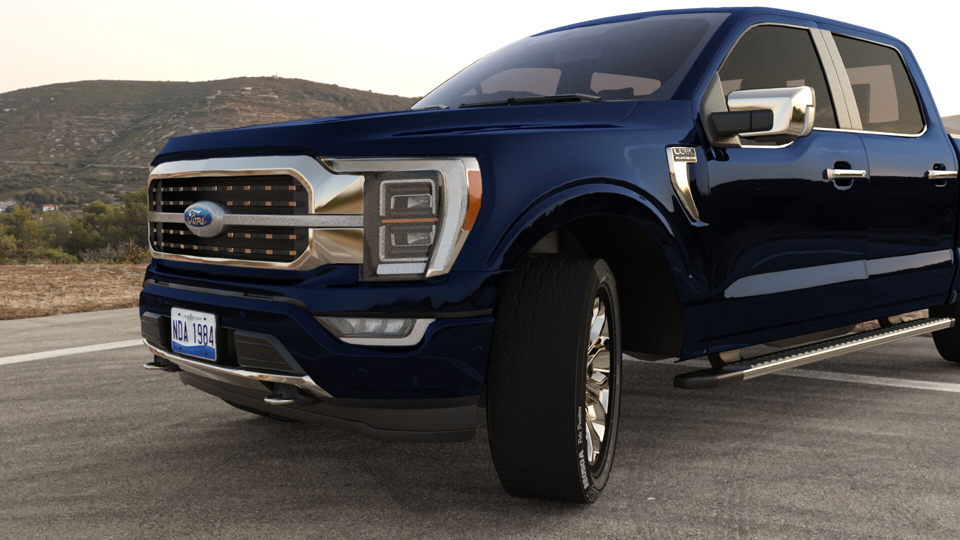 Ford F-150 2021 3D Model by nerdadantes