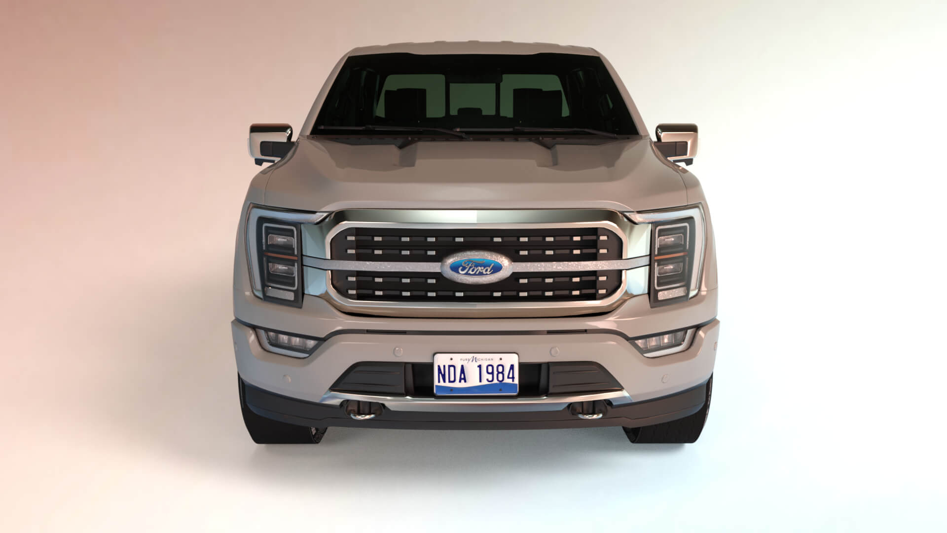 Ford F-150 2021 3D Model by nerdadantes
