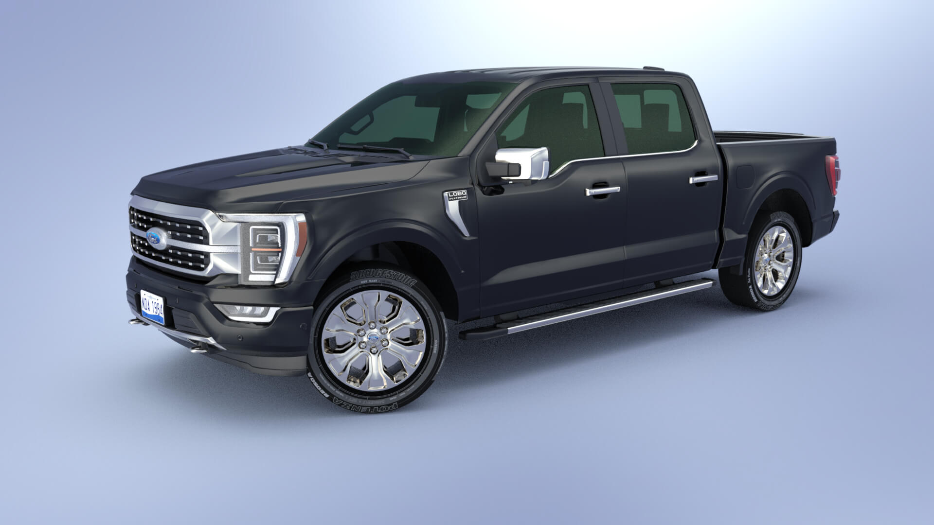 Ford F-150 2021 3D Model by nerdadantes